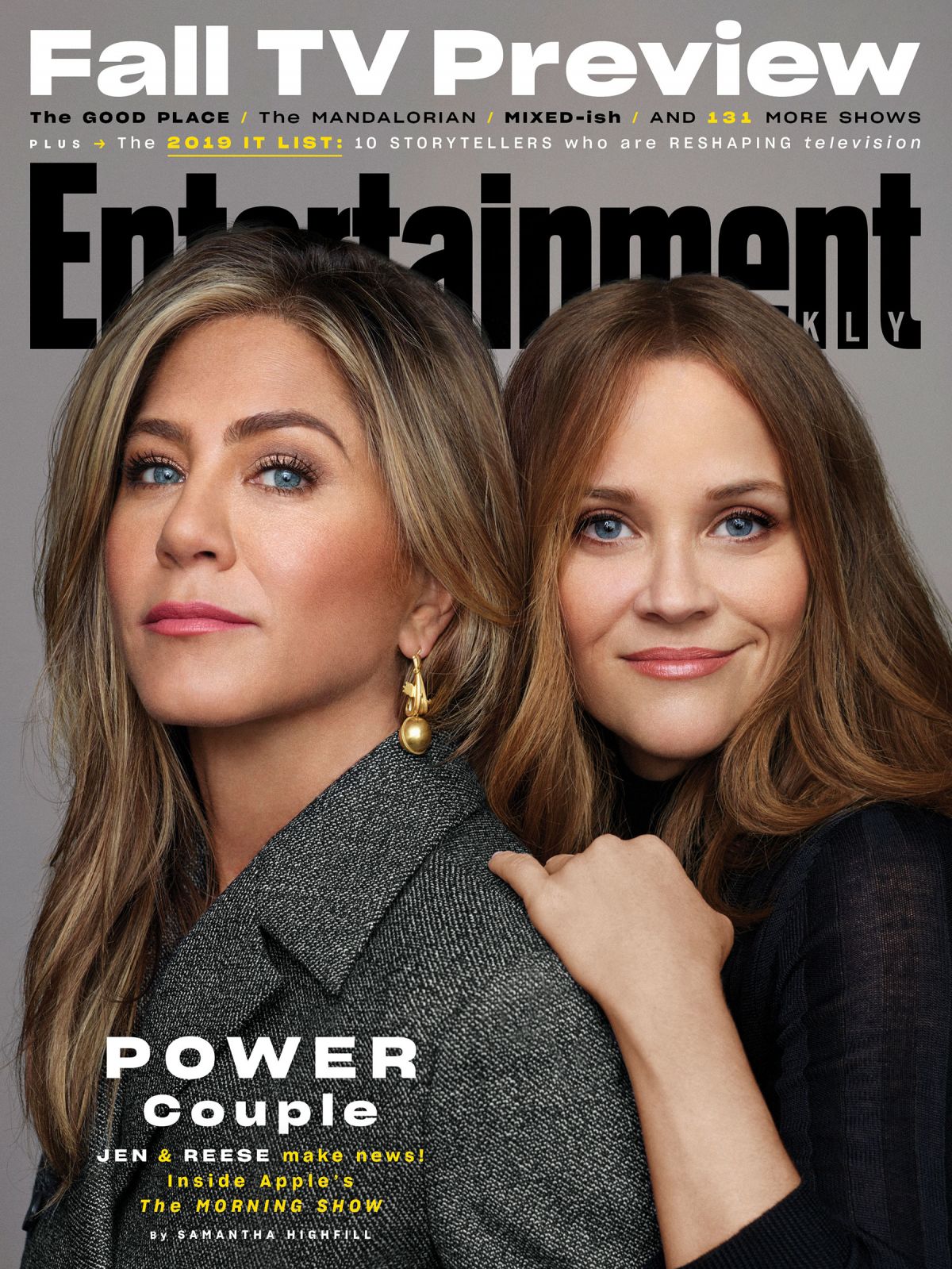 JENNIFER ANISTON and REESE WITHERSPOON in Entertainment Weekly Magazine ...