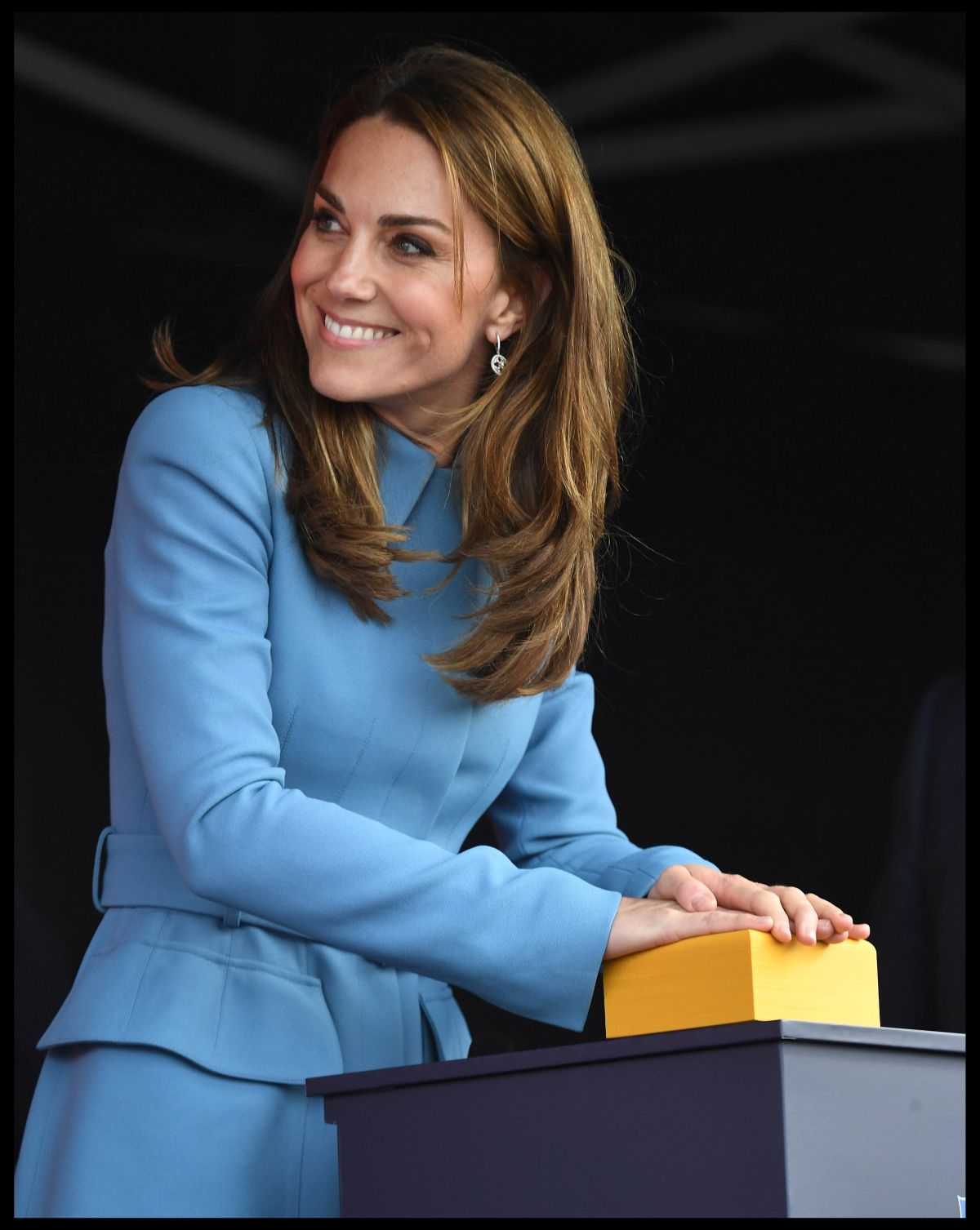 KATE MIDDLETON at Naming Ceremony for the Rss Sir David Attenborough in ...