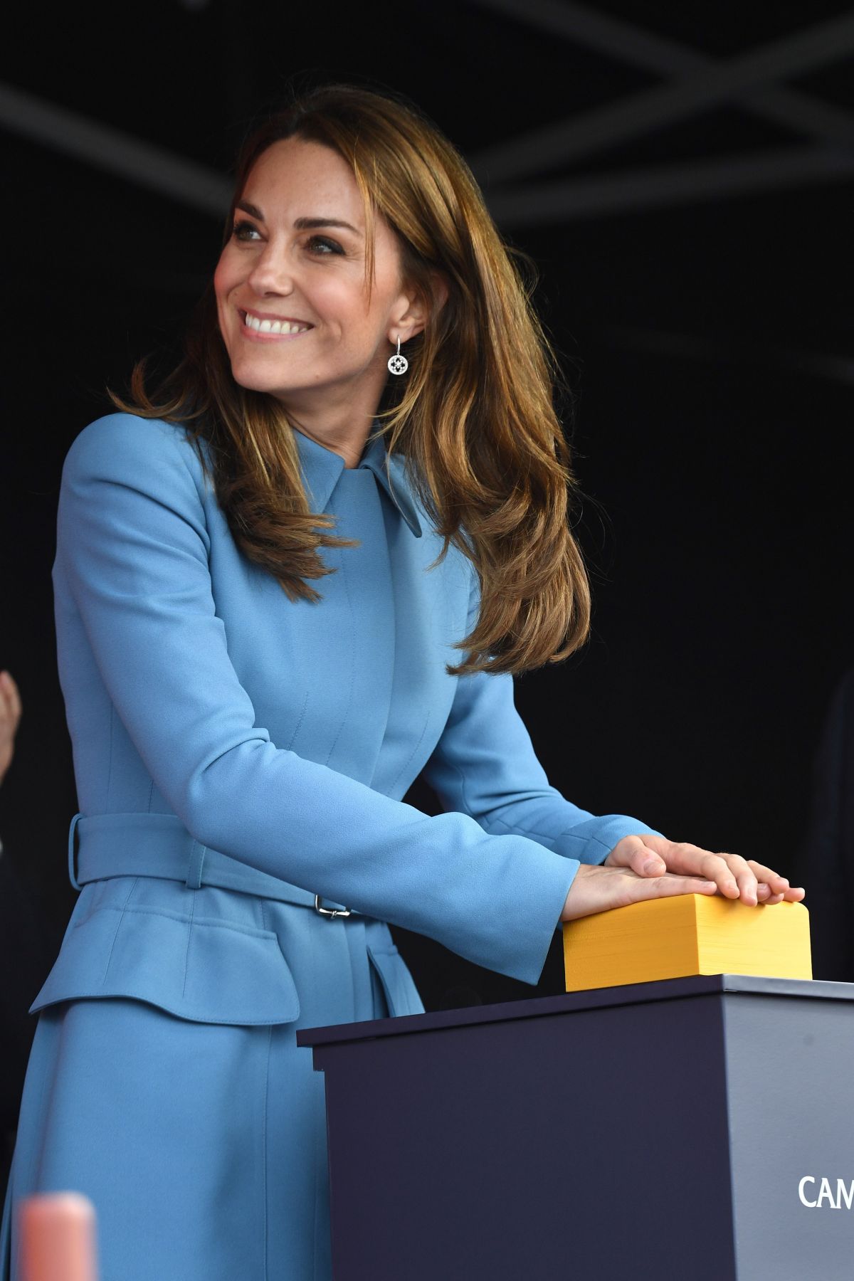 KATE MIDDLETON at Naming Ceremony for the Rss Sir David Attenborough in ...