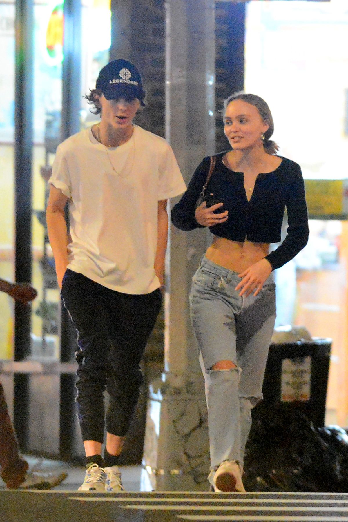 LILY ROSE DEPP And Timothee Chalamet Out In New York 09 23 2019 LILY ROSE DEPP And Timothee Chalamet Out In New York 09 23 2019