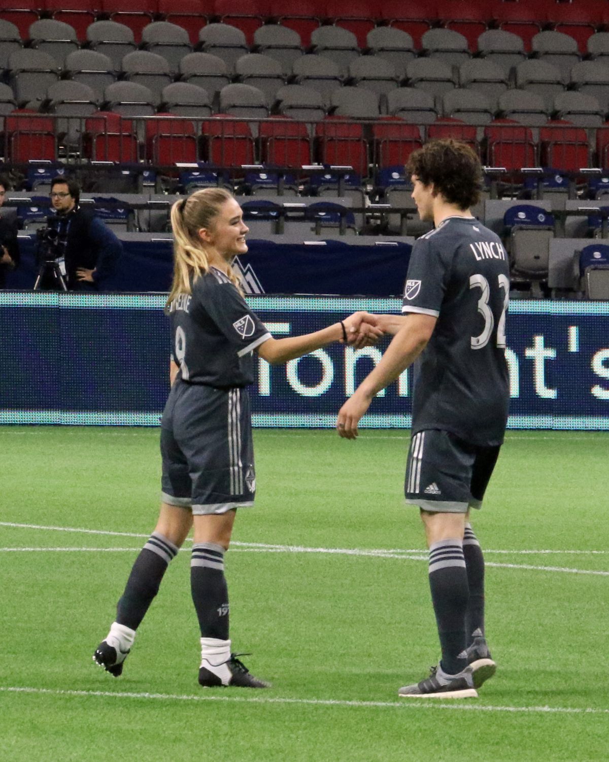 LIZZY GREENE Playing at Annual Vancouver Whitecaps Charity Game 09/14 ...