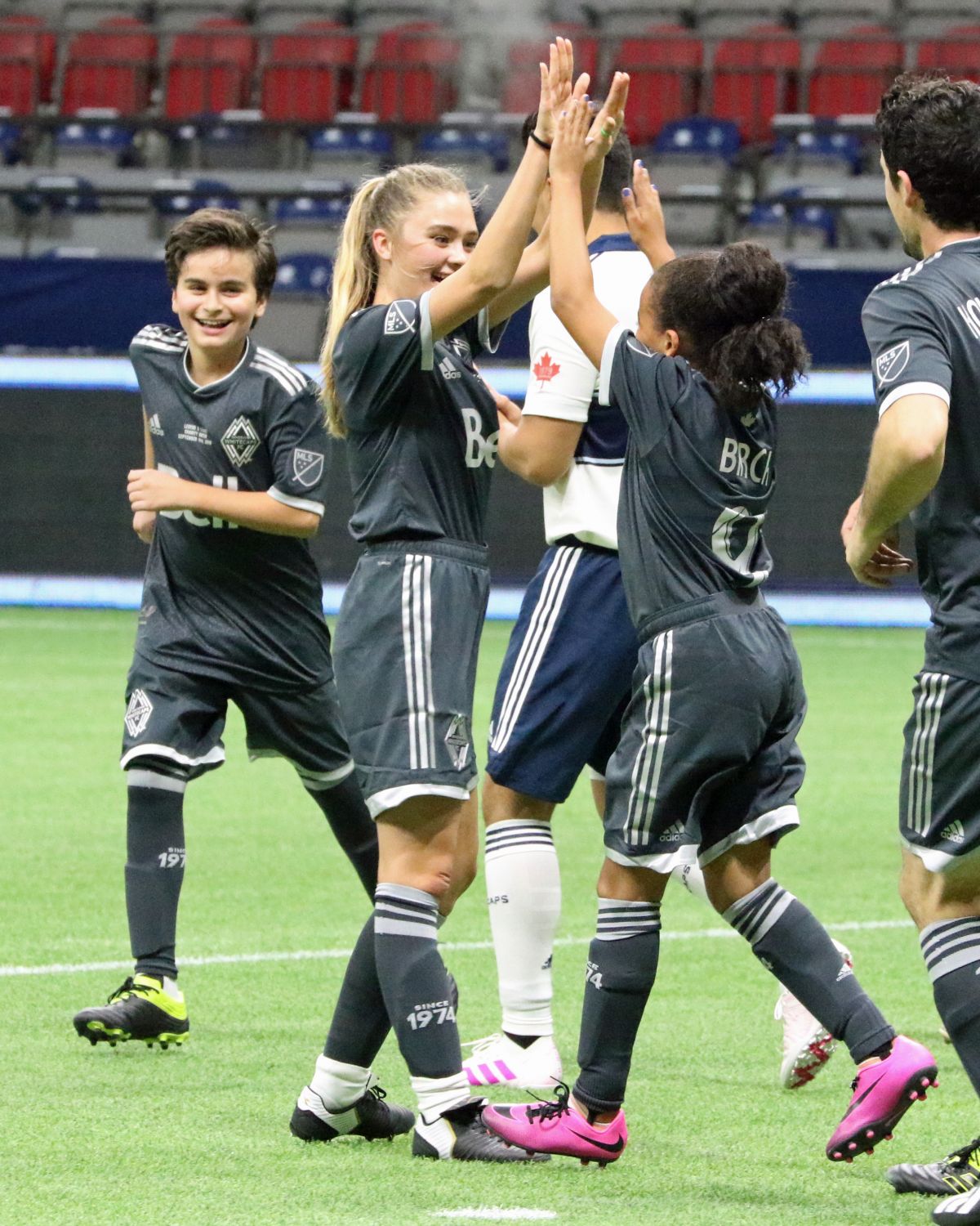 LIZZY GREENE Playing at Annual Vancouver Whitecaps Charity Game 09/14 ...