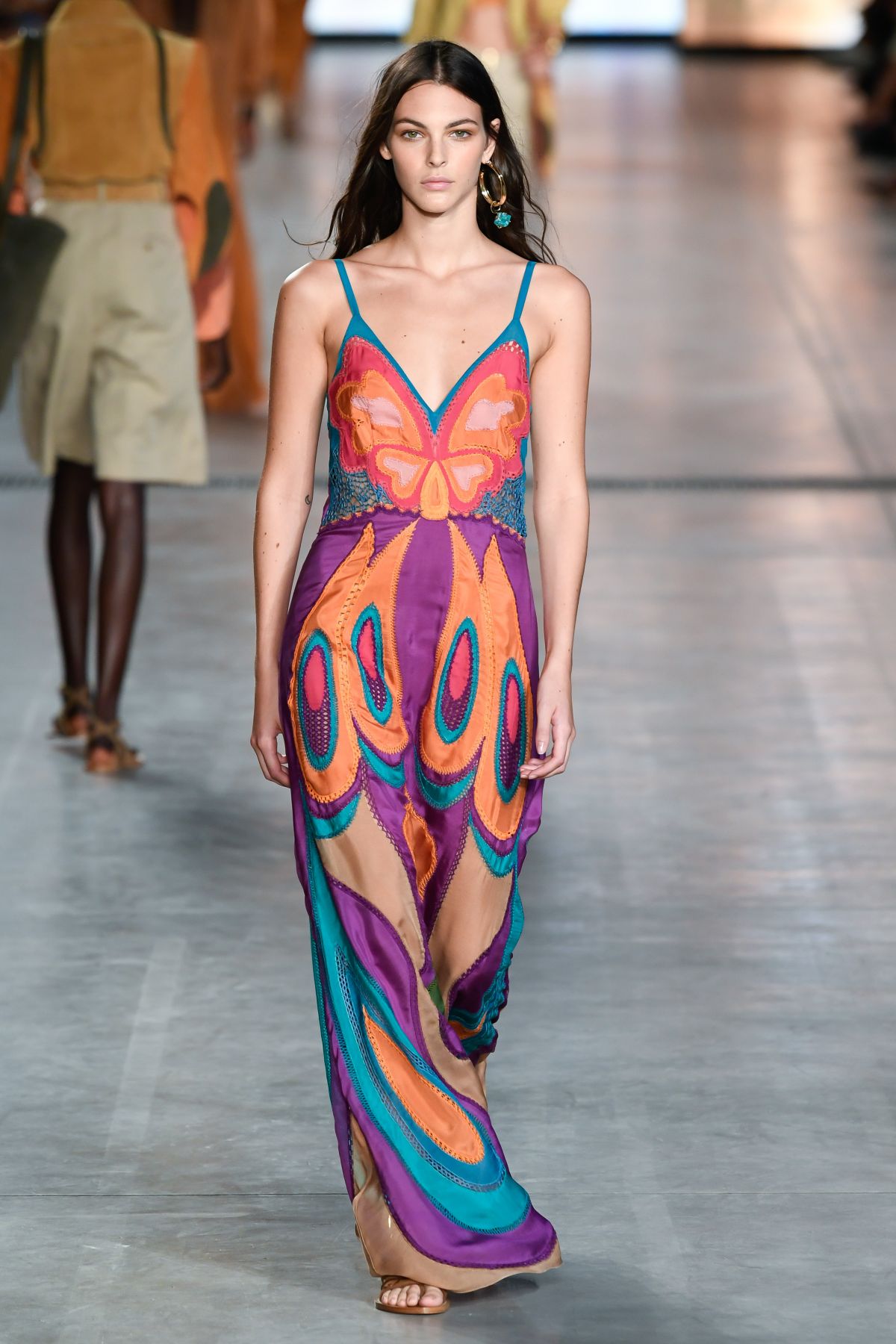 VITTORIA CERETTI at Alberta Ferretti Runway Show at Milan Fashion Week ...
