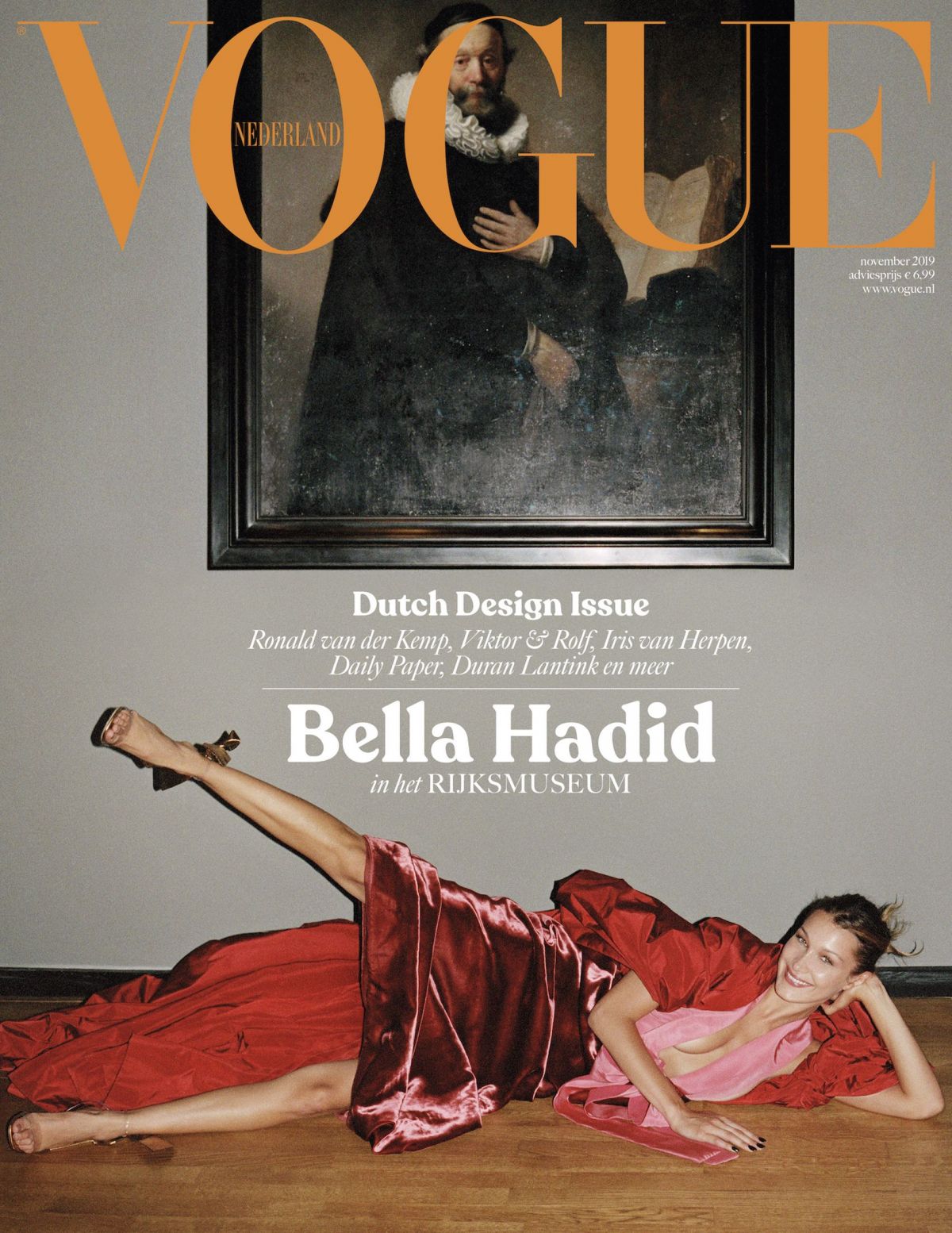 BELLA HADID in Vogue Magazine, Netherlands November 2019 – HawtCelebs