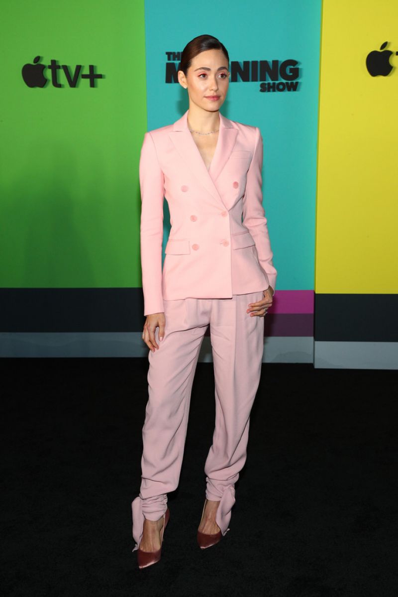 EMMY ROSSUM at The Morning Show Premiere in New York 10/28/2019 ...