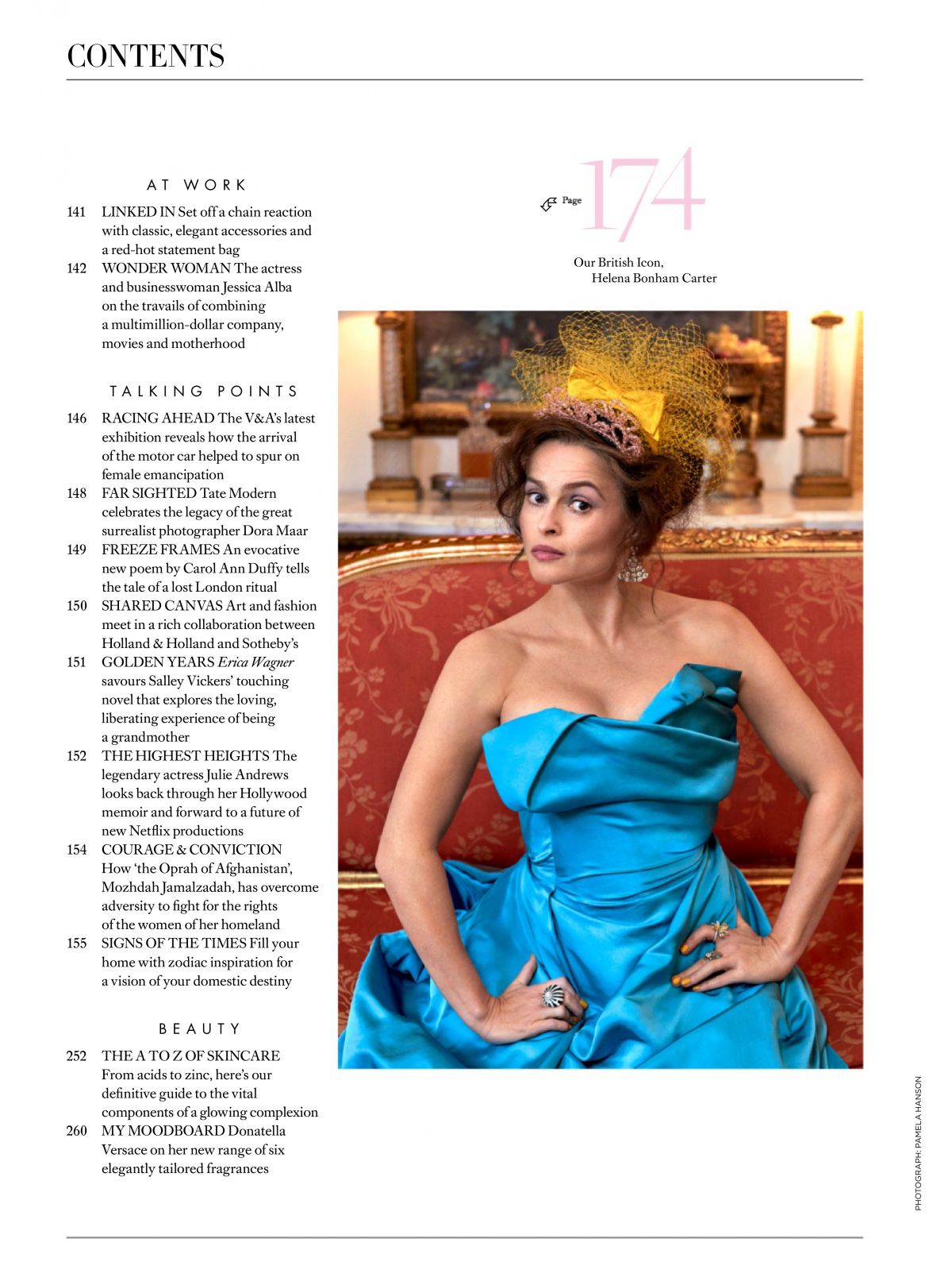HELENA BONHAM CARTER in Harper’s Bazaar Magazine, UK December 2019 ...