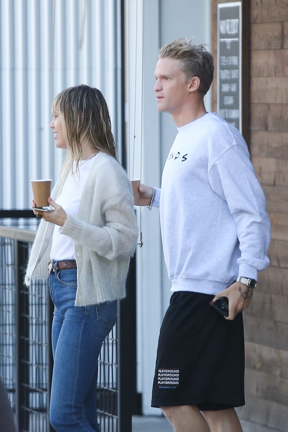 MILEY CYRUS at Blue Bottle Coffee in Studio City 10/13/2019 – HawtCelebs