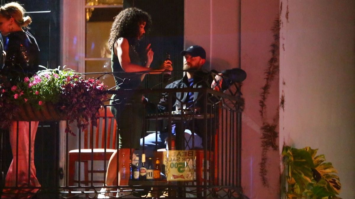 ALISHA WAINWRIGHT and Justin Timberlake Night Out in Los Angeles 11/21 ...