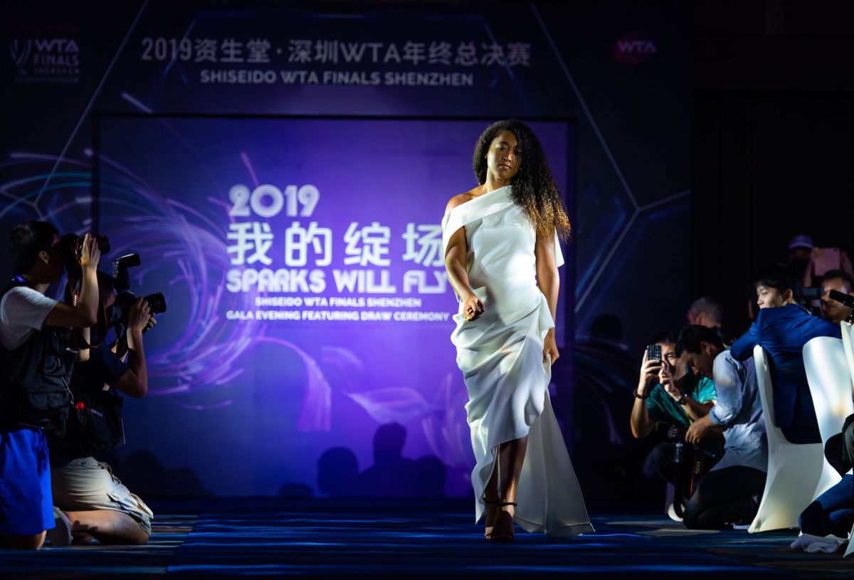NAOMI OSAKA at WTA Finals Tennis Tournament Gala in Shenzhen 10/25/2019 ...