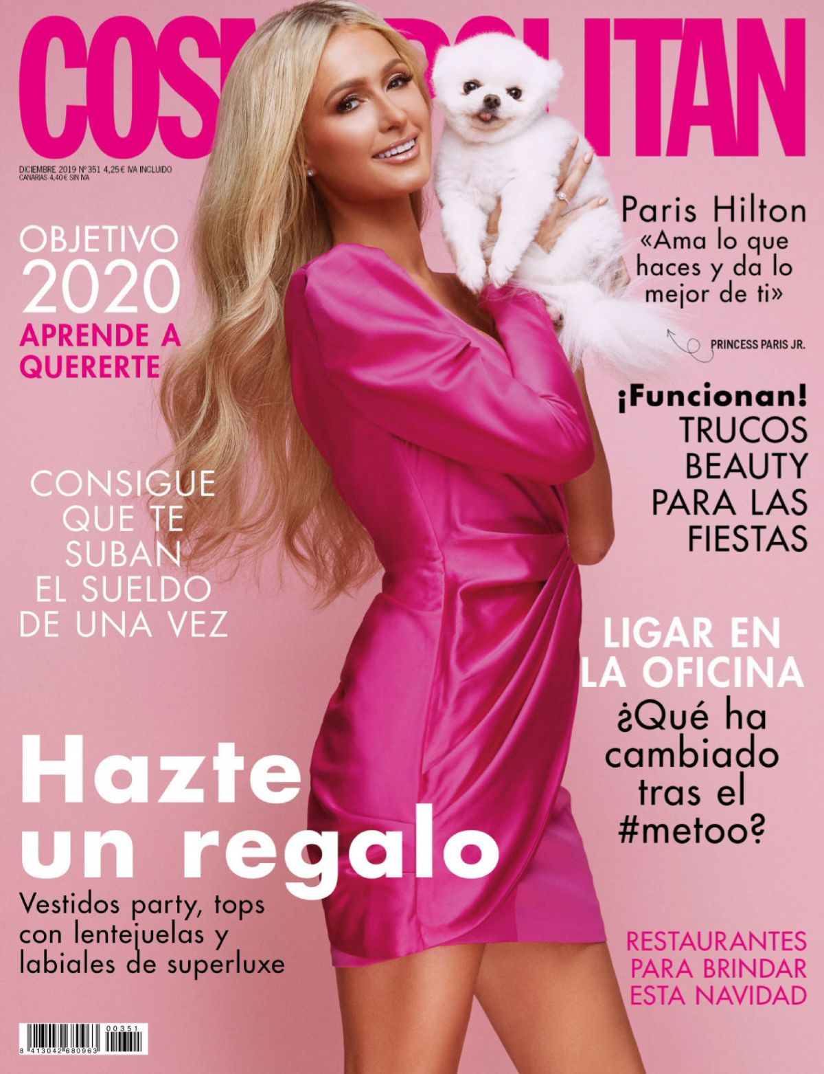 PARIS HILTON in Cosmopolitan Magazine, Spain December 2019 – HawtCelebs