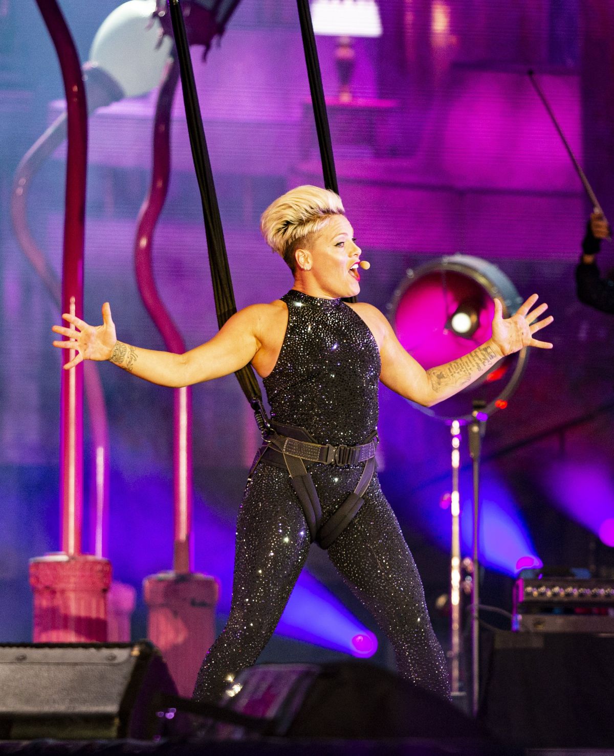 PINK Performs At A Concert In Texas 11 02 2019 HawtCelebs