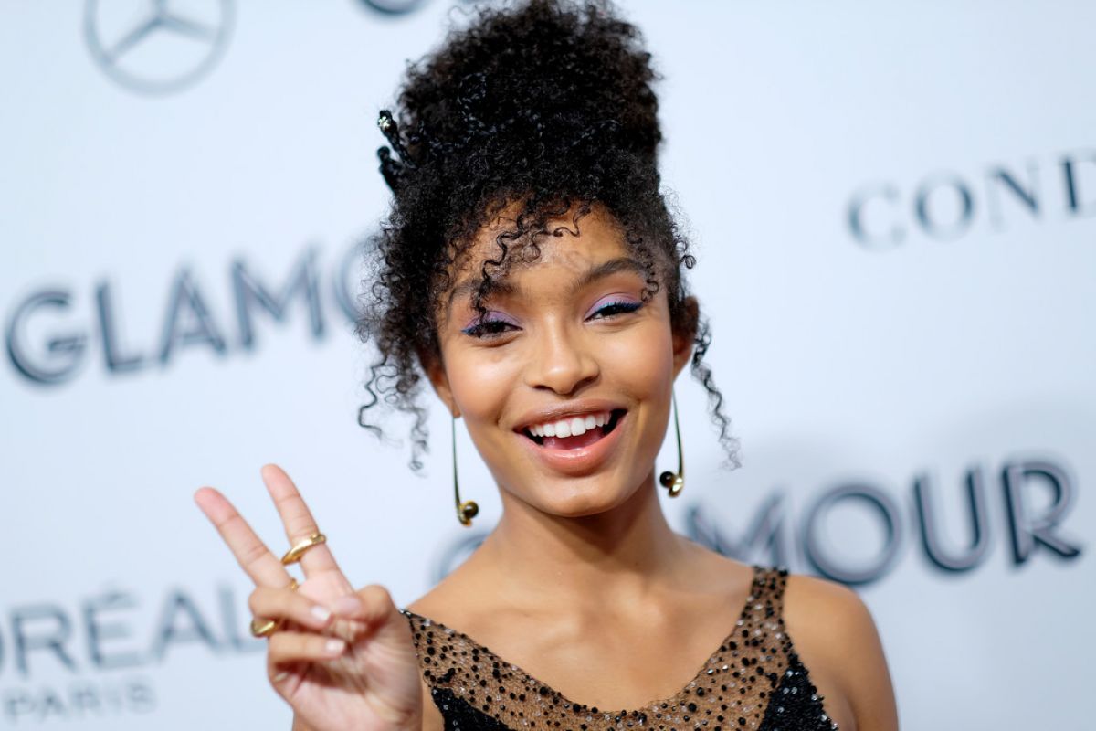 YARA SHAHIDI at 2019 Glamour Women of the Year Awards in New York 11/11 ...
