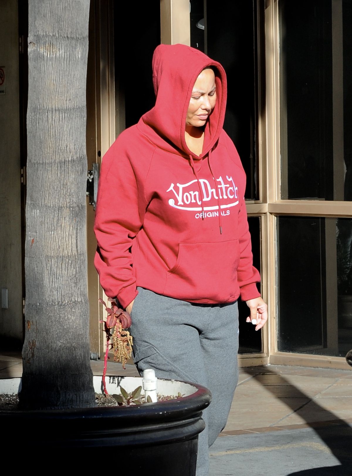 AMBER ROSE Out and About in Los Angeles 12/15/2019 – HawtCelebs