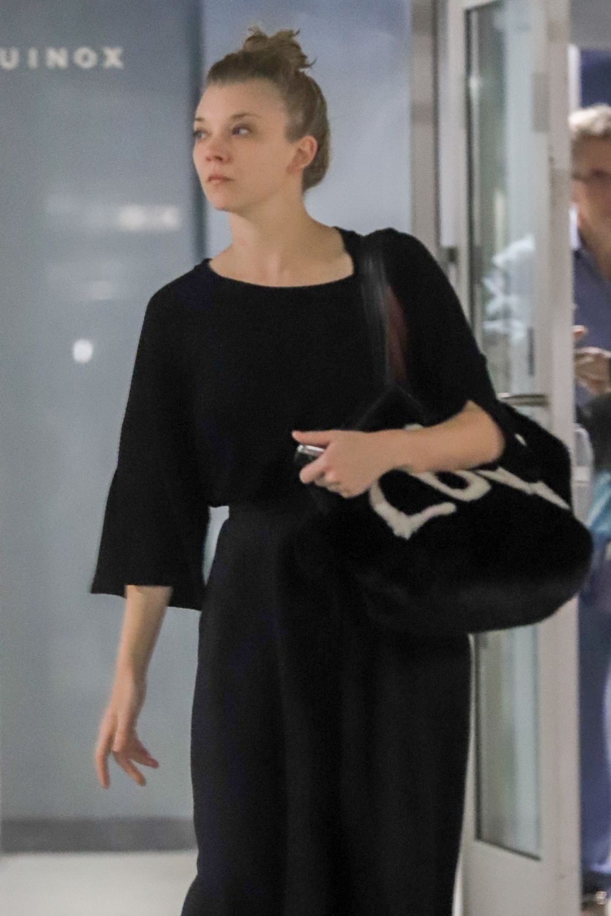 NATALIE DORMER Leaves Equinox Gym in Encino 12/02/2019 – HawtCelebs