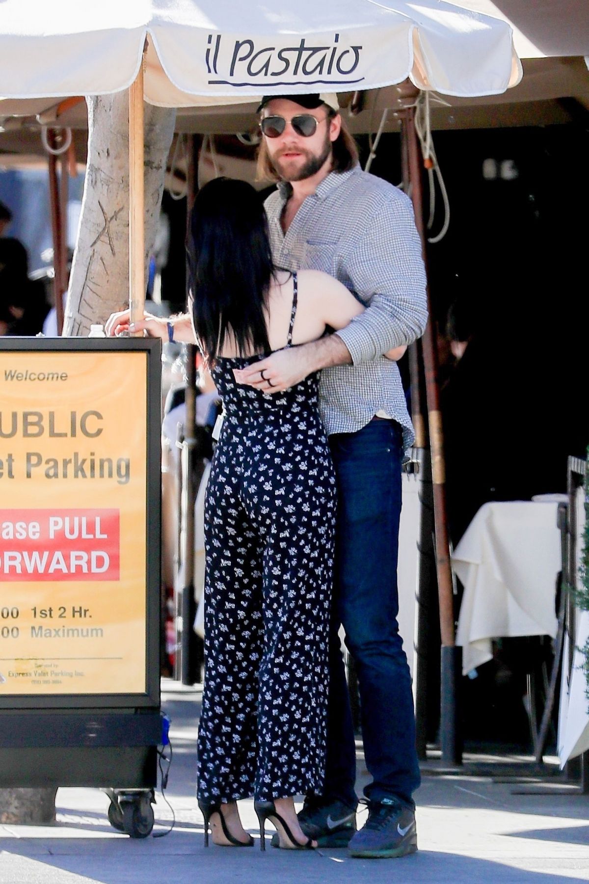 ARIEL WINTER and Luke Benward at Il Pastaio in Beverly Hills 01/06/2020 ...
