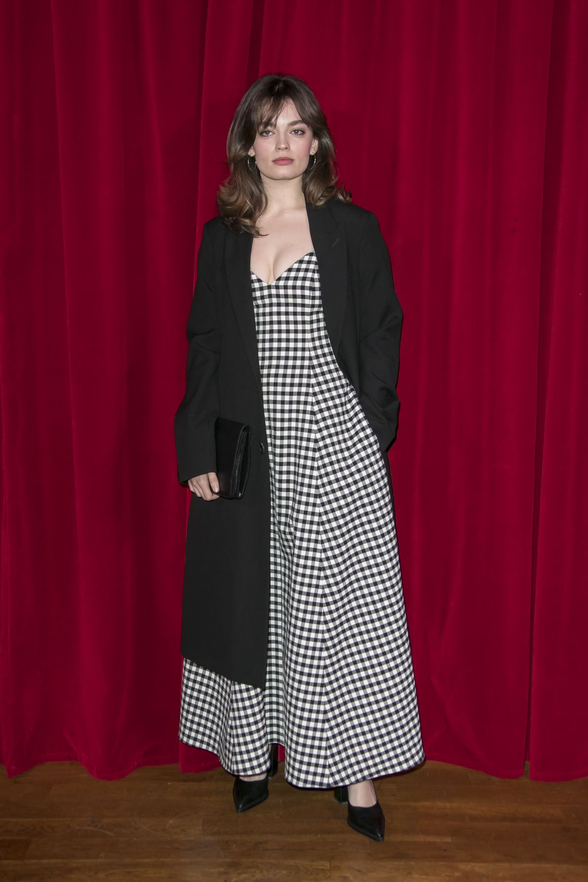 EMMA MACKEY at Ami Alexandre Mattiussi Fashion Show at Paris Fashion ...