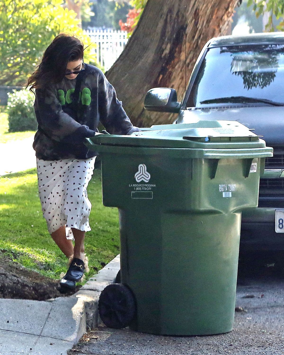 VANESSA HUDGENS Taking Out Trash in Studio City 01/14/2020 – HawtCelebs