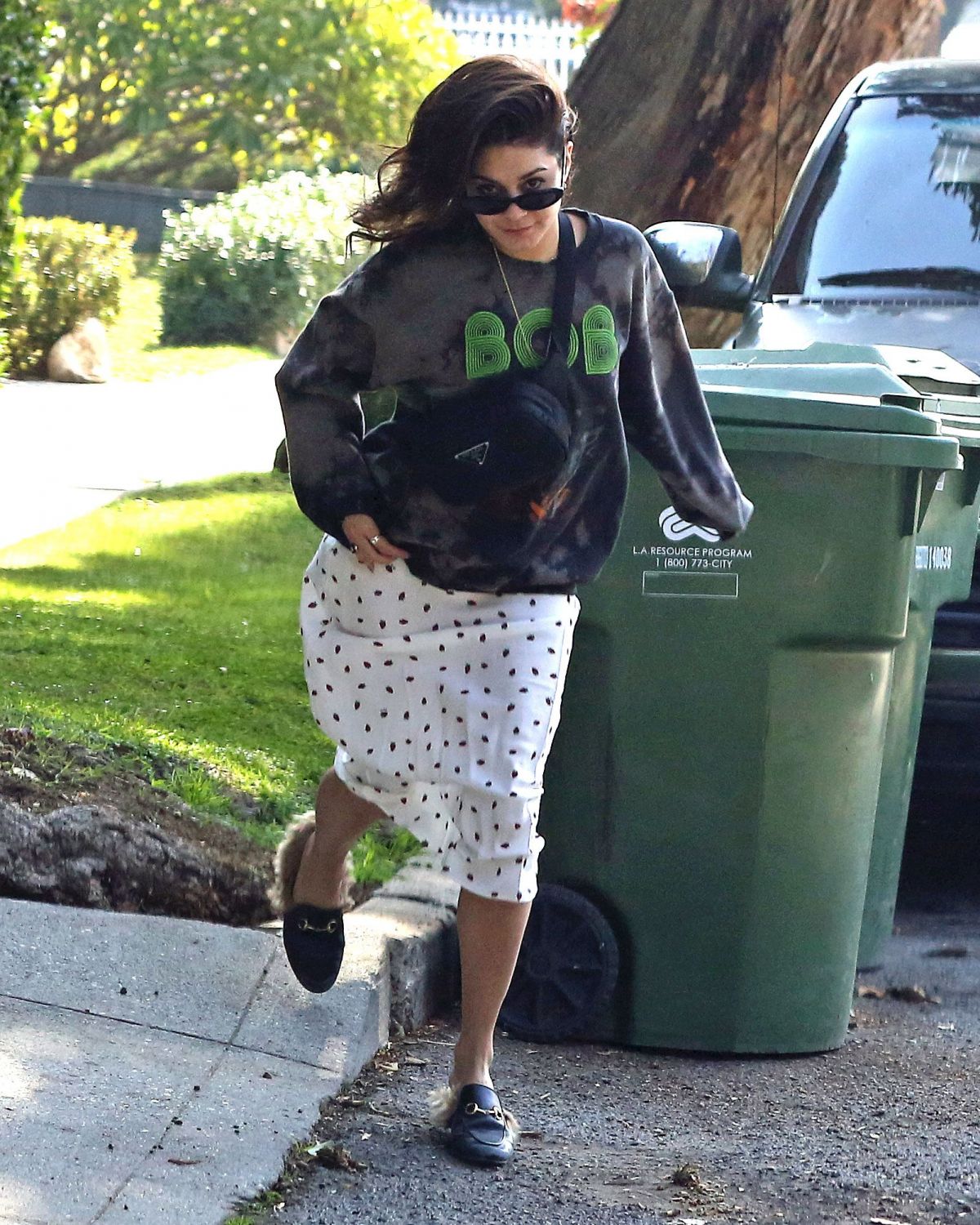 VANESSA HUDGENS Taking Out Trash in Studio City 01/14/2020 – HawtCelebs