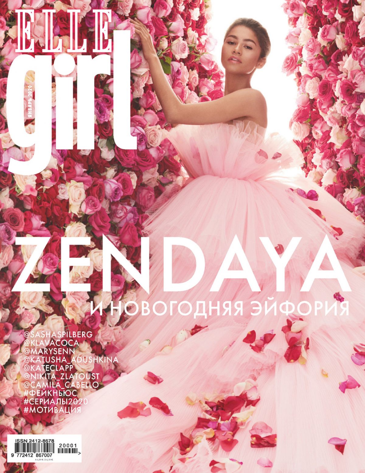 ZENDAYA in Elle Girl Magazine, January 2020 – HawtCelebs