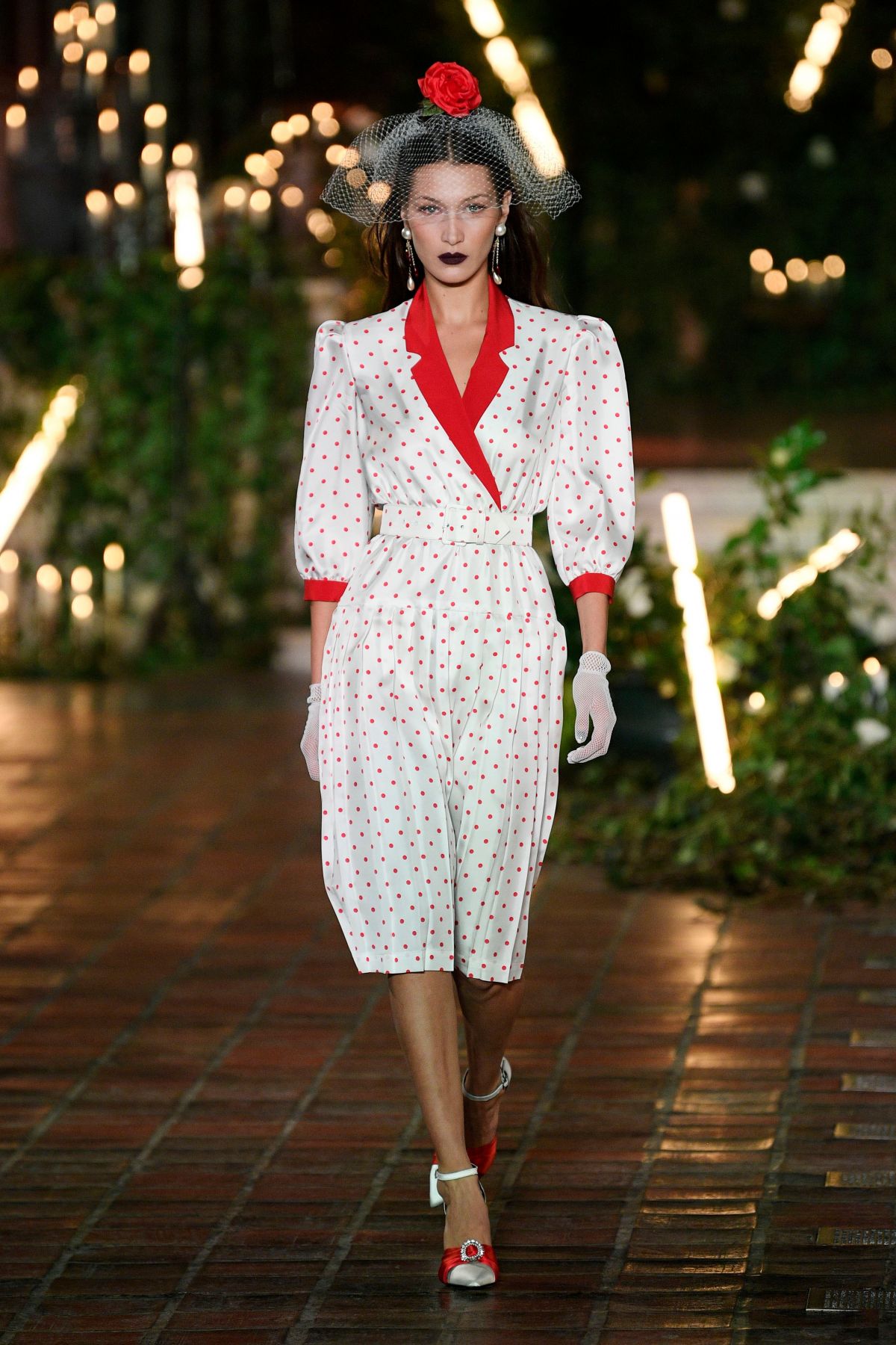 BELLA HADID at Rodarte Runway Show at New York Fashion Week 02/11/2020 ...