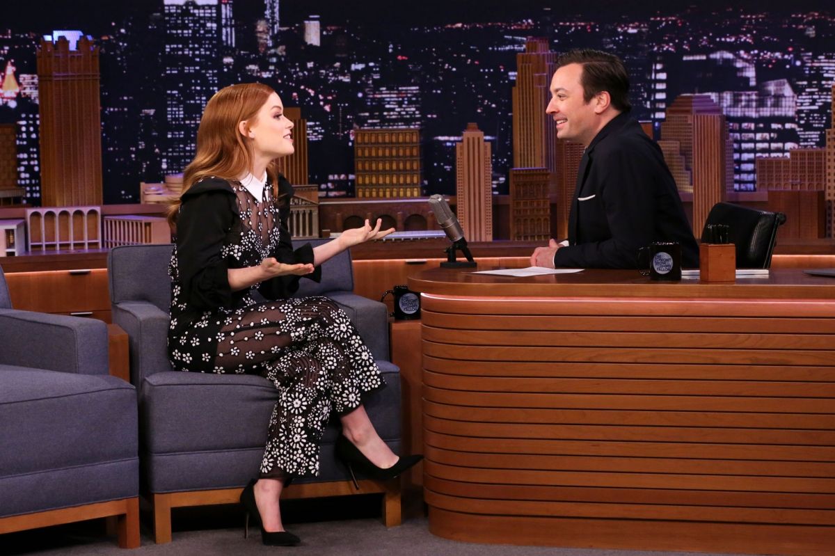 JANE LEVY at Tonight Show Starring Jimmy Fallon in New York 02/10/2020 ...