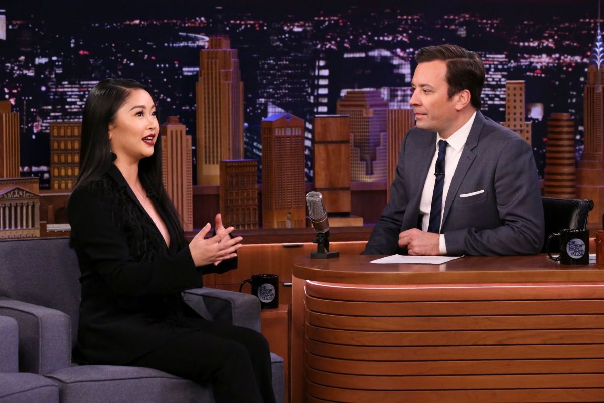 LANA CONDOR at Tonight Show Starring Jimmy Fallon 02/05/2020 – HawtCelebs
