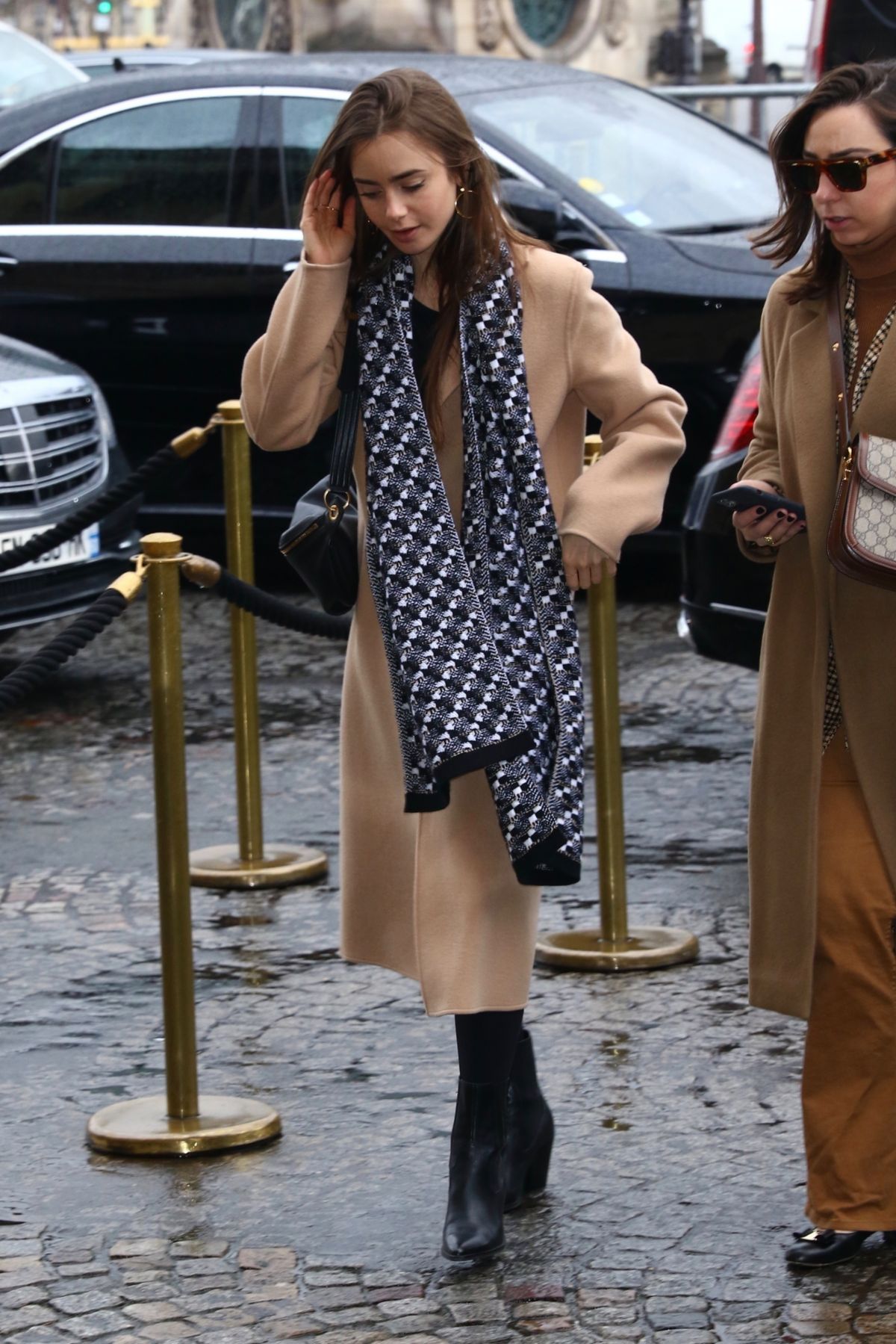 LILY COLLINS Out and About in Paris 02/25/2020 – HawtCelebs