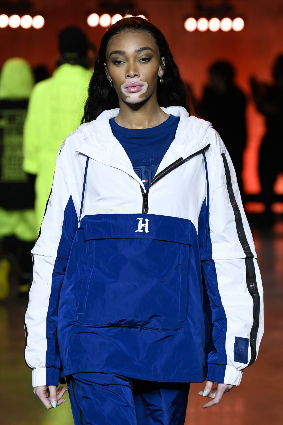 WINNIE HARLOW at TommyNow Show at London Fashion Week 02/16/2020 ...