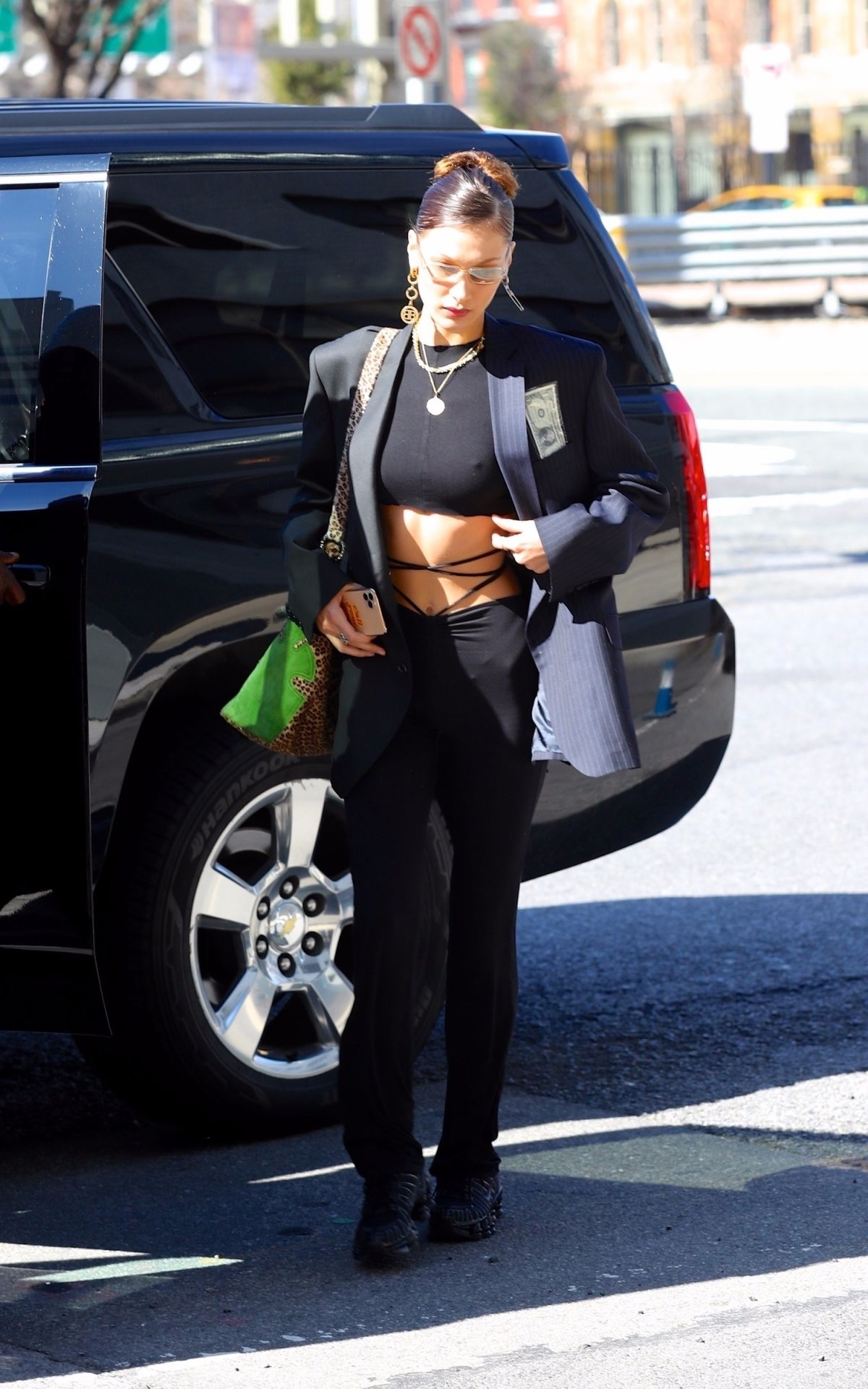 BELLA HADID Arrives at a Fashion Event in New York 03/05/2020 – HawtCelebs