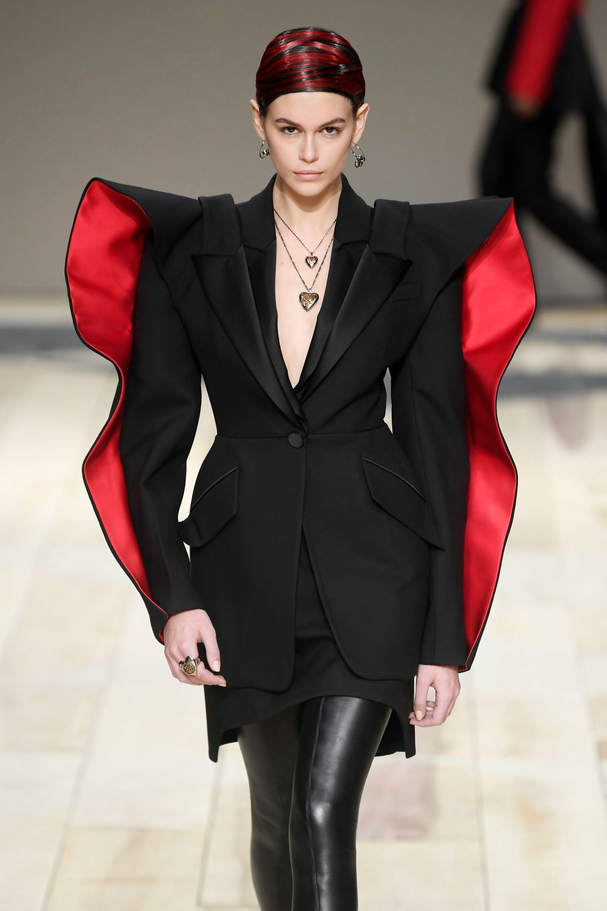 KAIA GERBER at Alexander McQueen Runway Show at Paris Fashion Week 03 ...