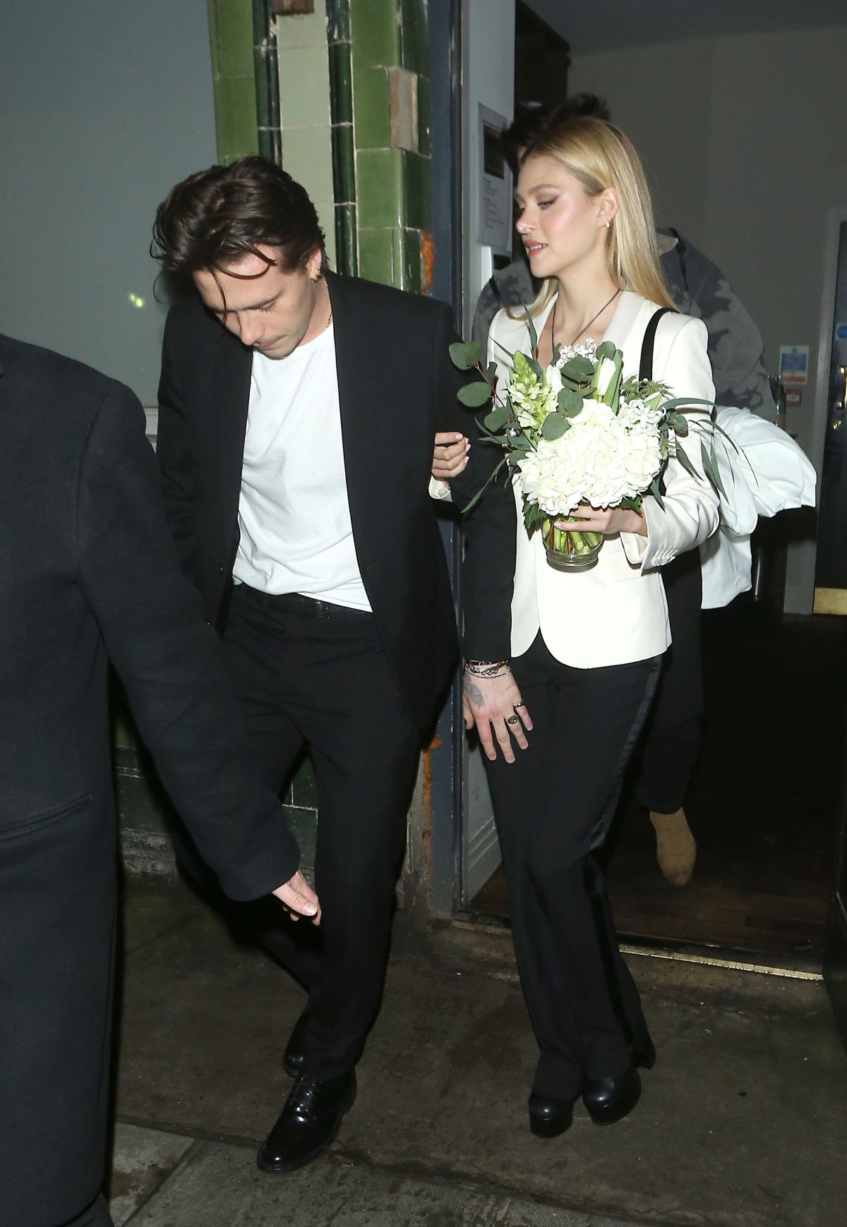 NICOLA PELTZ and Brooklyn Beckham Leaves Laylow Club in Notting Hill 03 ...