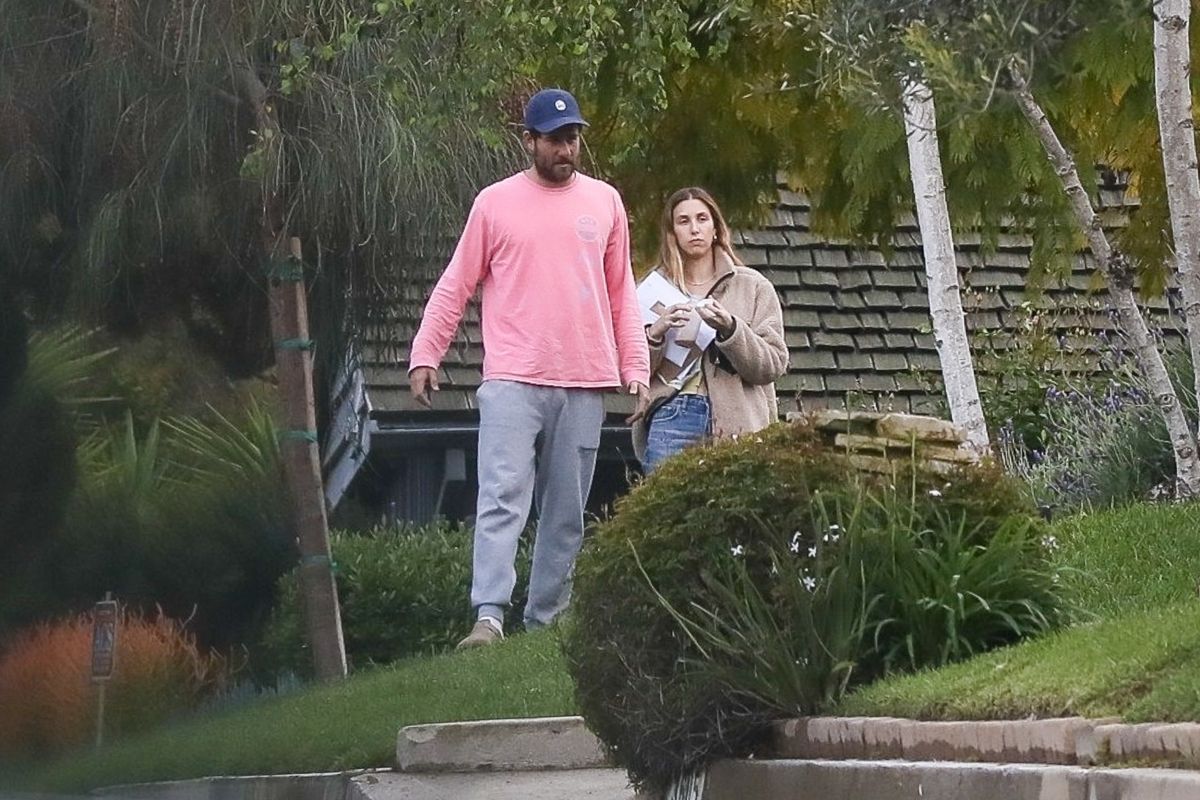 WHITNEY PORT and Tim Rosenman Outside Her Home in Beverly Hills 04/10 ...