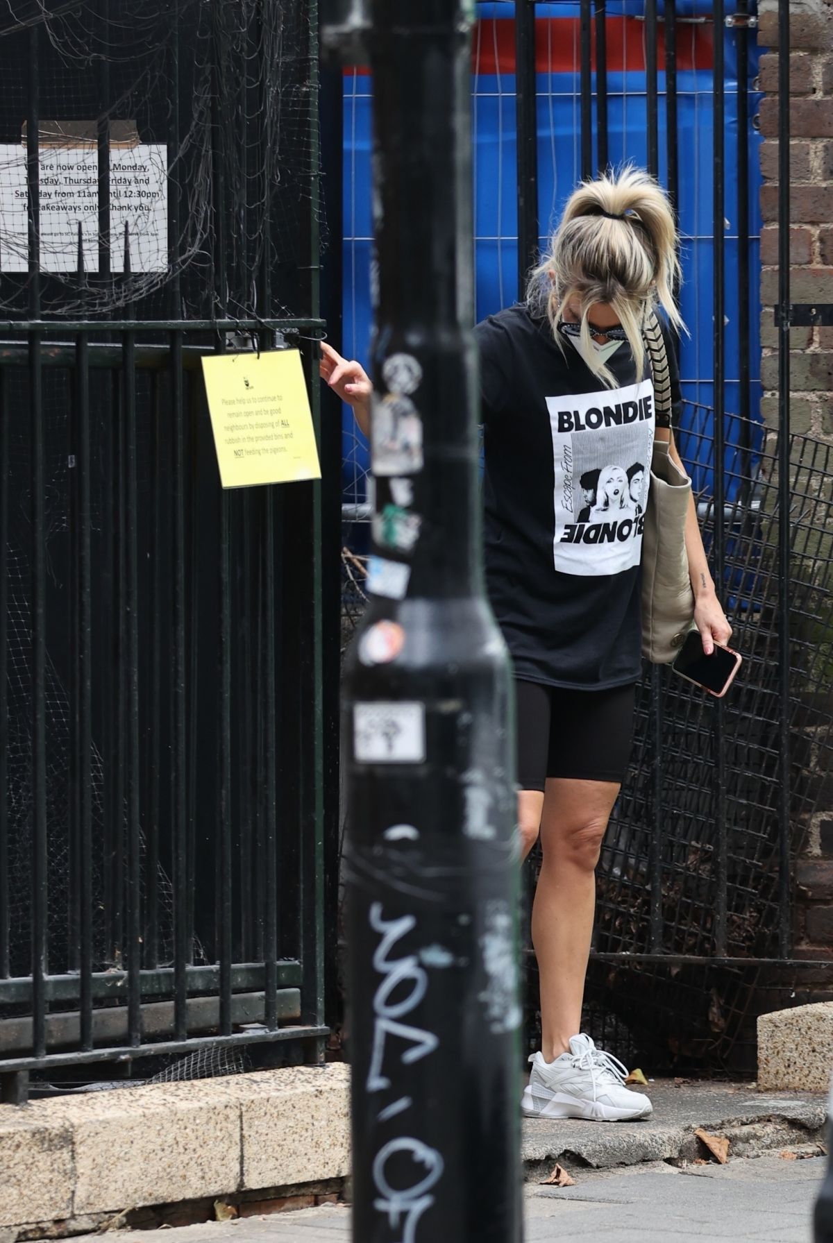 ASHLEY ROBERTS Wearing a Face Mask Out in London 07/24/2020 – HawtCelebs