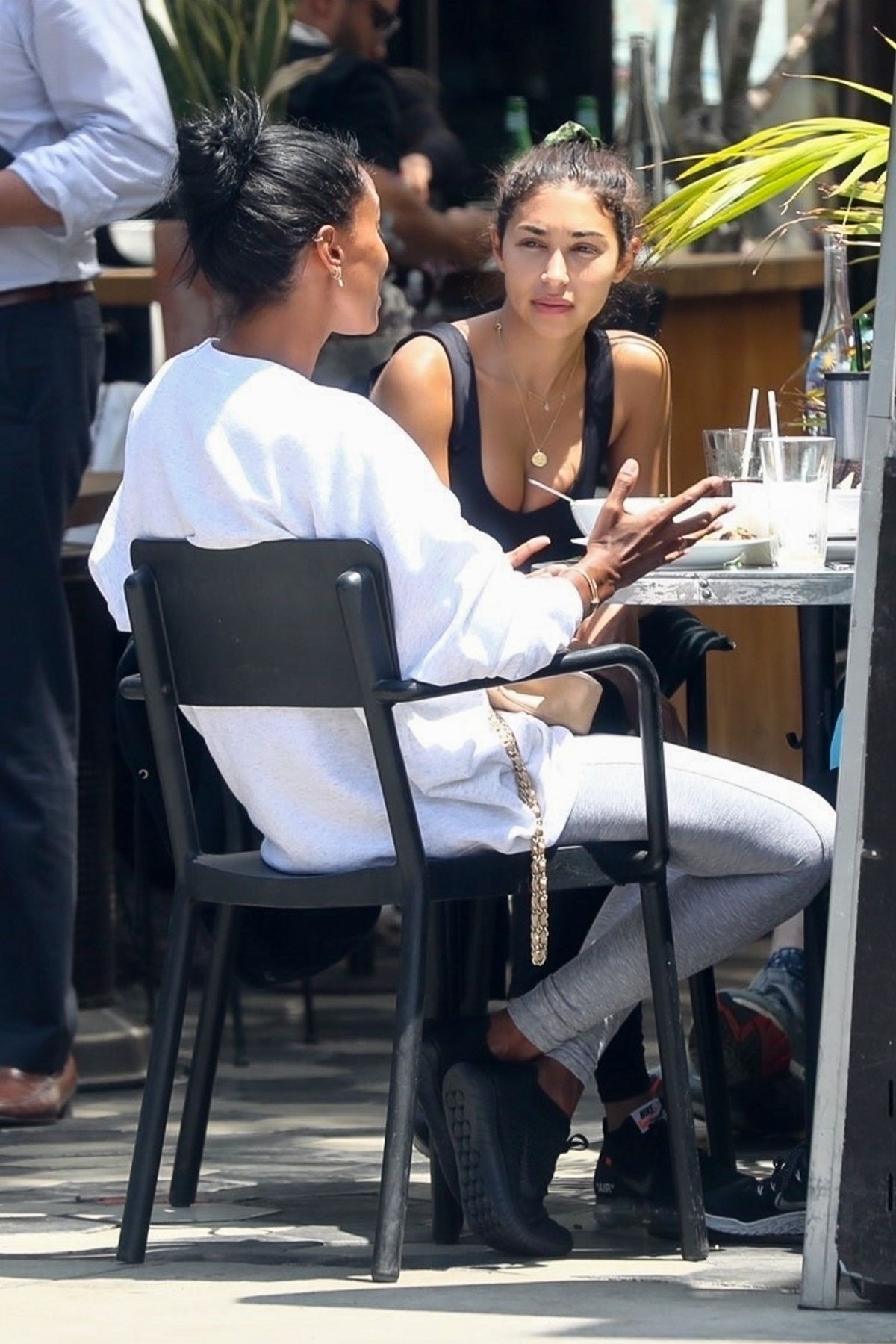 CHANTEL JEFFRIES, JOCELYN CHEW and JASMINE TOOKES Out for Lunch in Los ...