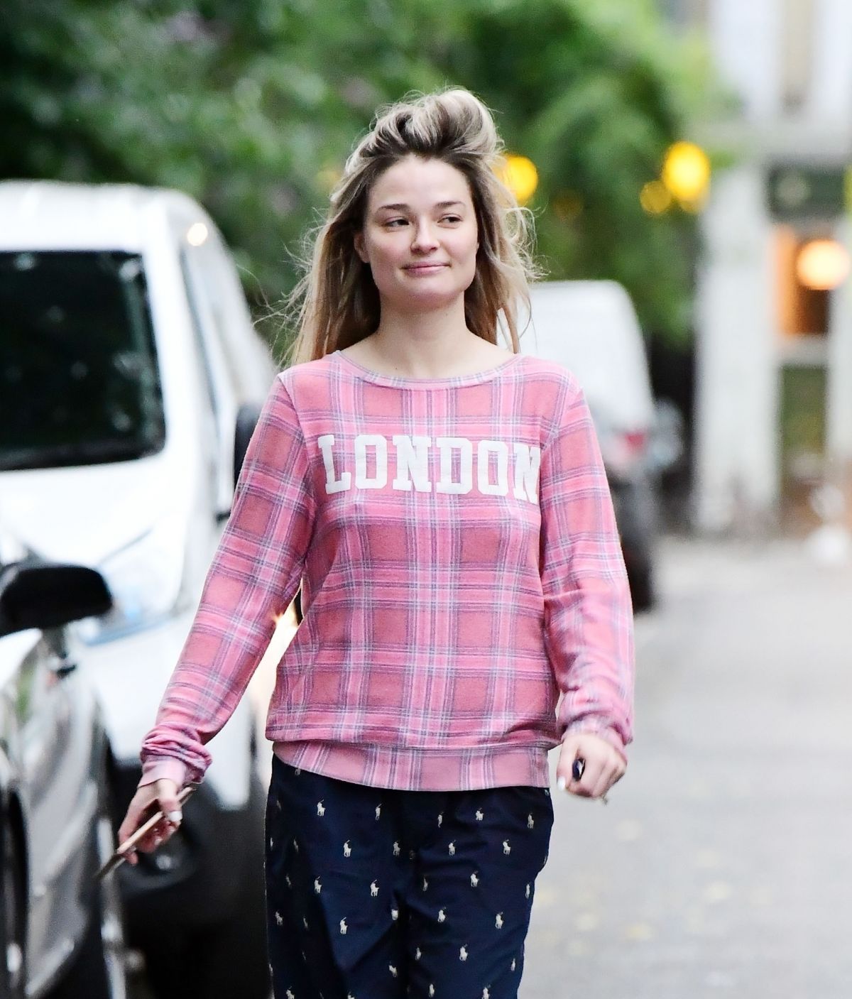 EMMA RIGBY Out and About in London 07/17/2020 – HawtCelebs