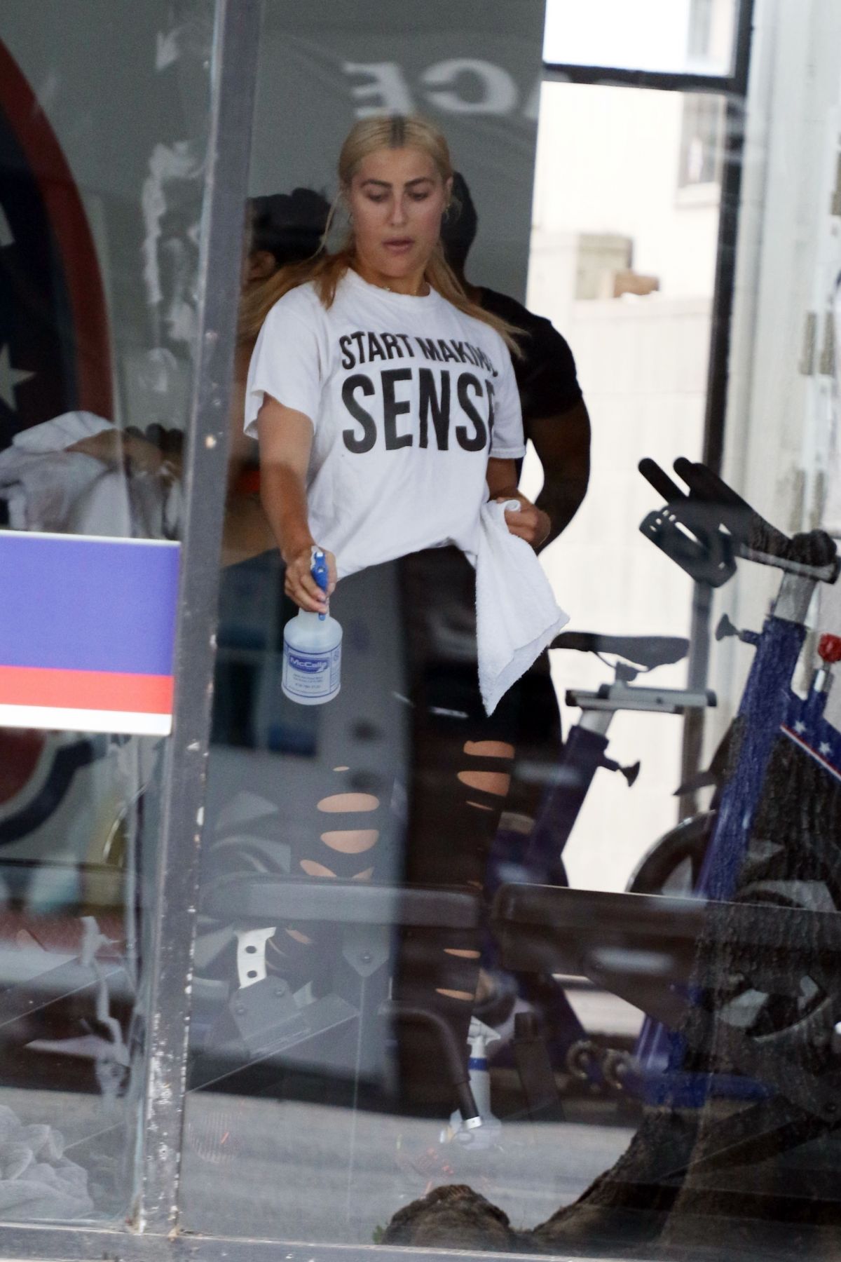 EMMA SLATER Workout at a Gym in Los Angeles 07/01/2020 – HawtCelebs