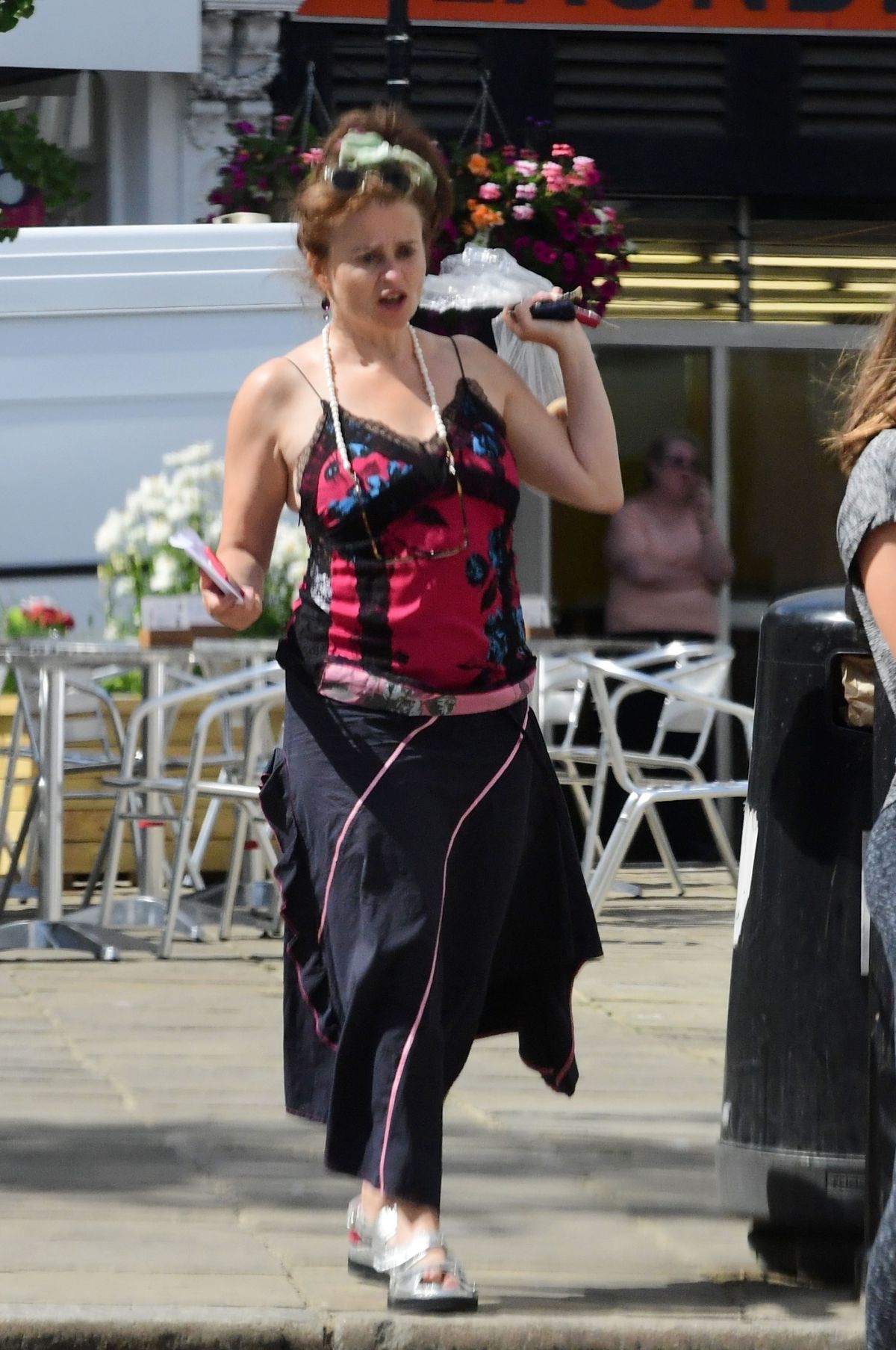HELENA BONHAM CARTER and Rye Dag Holmboe Out in London 07/23/2020 ...