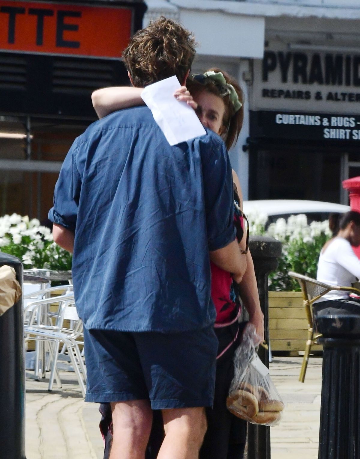 HELENA BONHAM CARTER and Rye Dag Holmboe Out in London 07/23/2020 ...