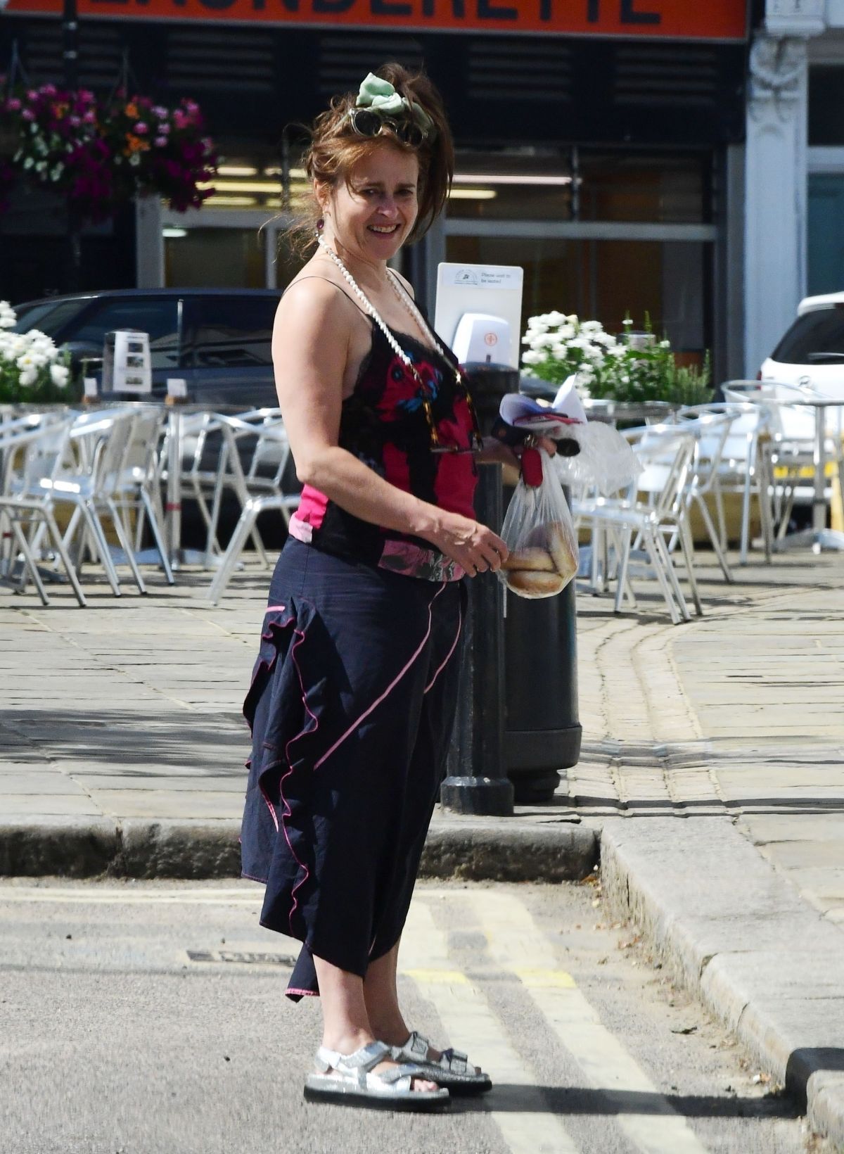 HELENA BONHAM CARTER and Rye Dag Holmboe Out in London 07/23/2020 ...