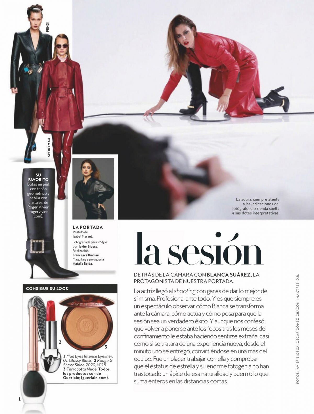 BLANCA SUAREZ in Instyle Magazine, Spain September 2020 – HawtCelebs