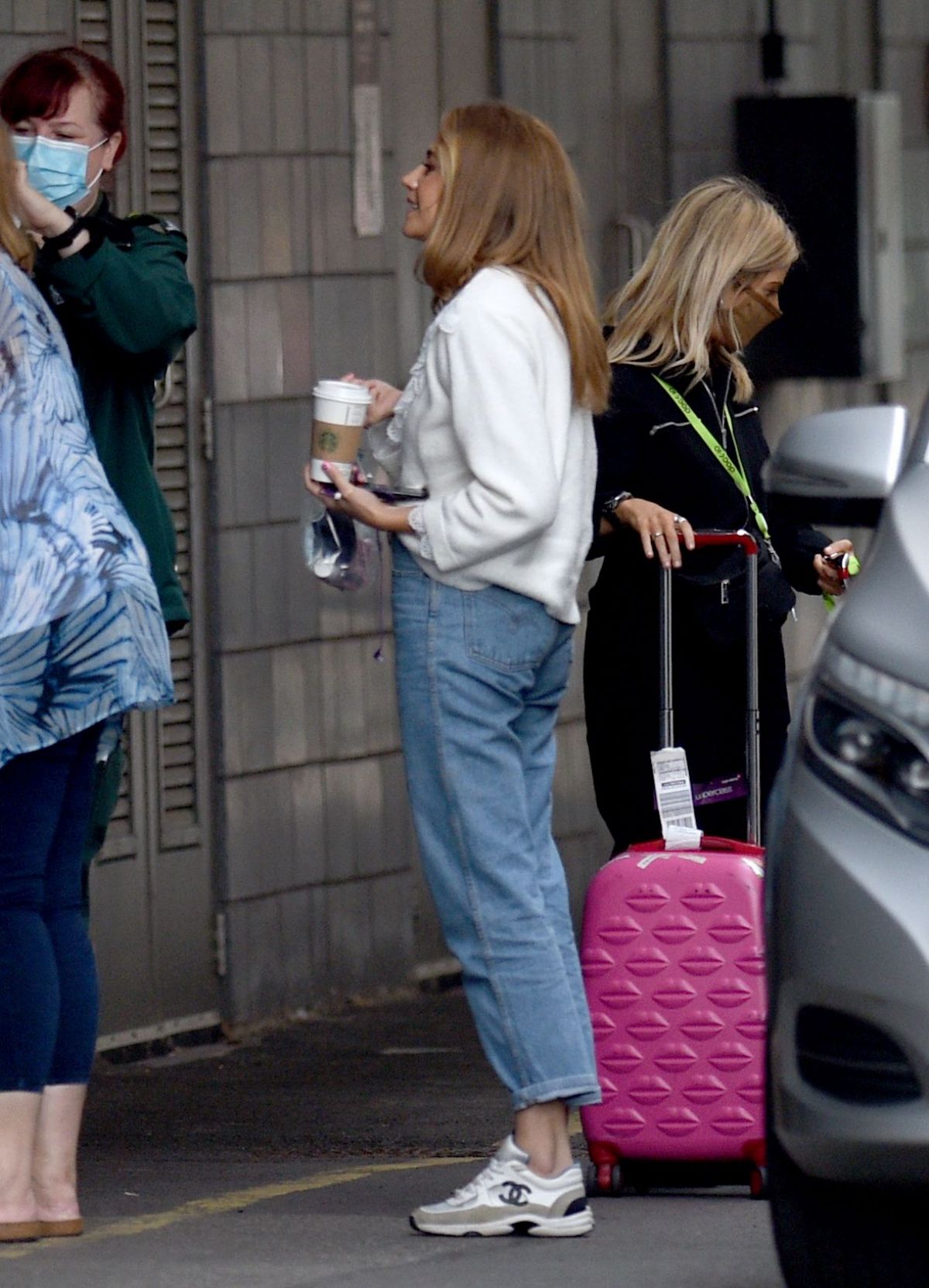 PIXIE LOTT on the Set of The Voice Kids in Manchester 08/22/2020 ...
