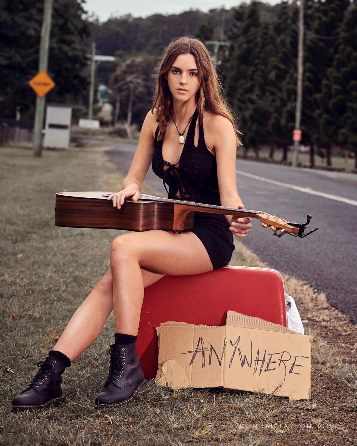 EMILY FELD At A Photoshoot 2020 HawtCelebs