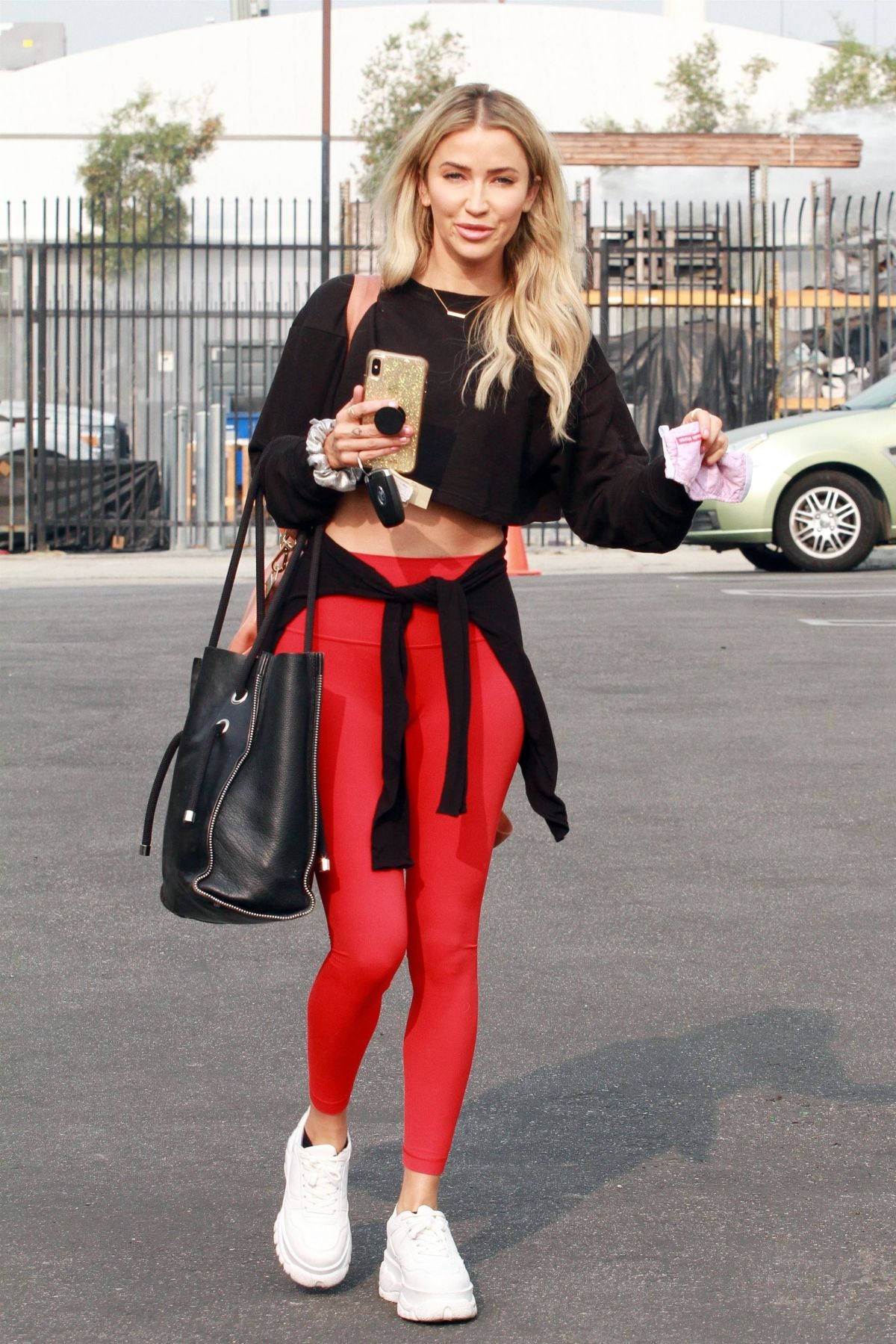 KAITLYN BRISTOWE Arrives at DWTS Rehersal in Los Angeles 09/13/2020 ...