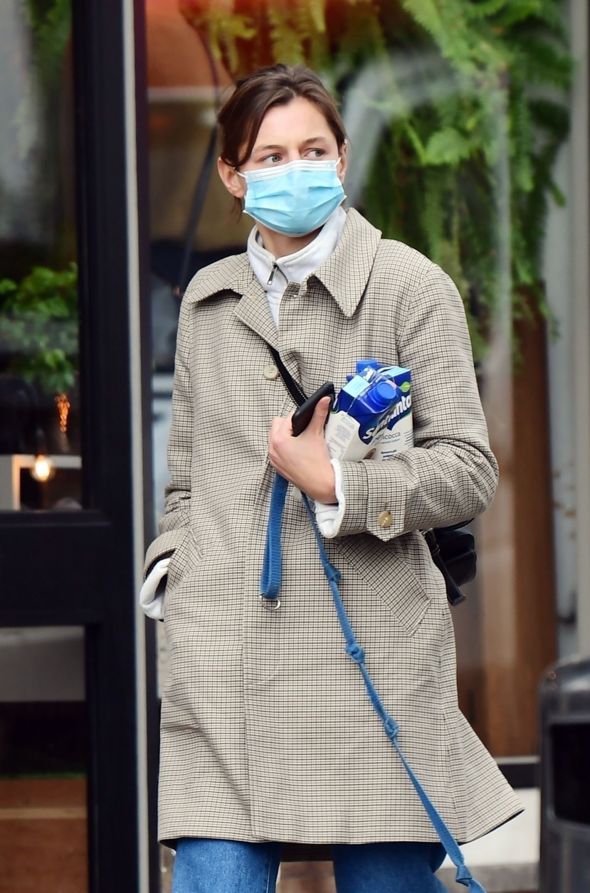EMMA CORRIN Out with Her Dog in London 10/18/2020 – HawtCelebs