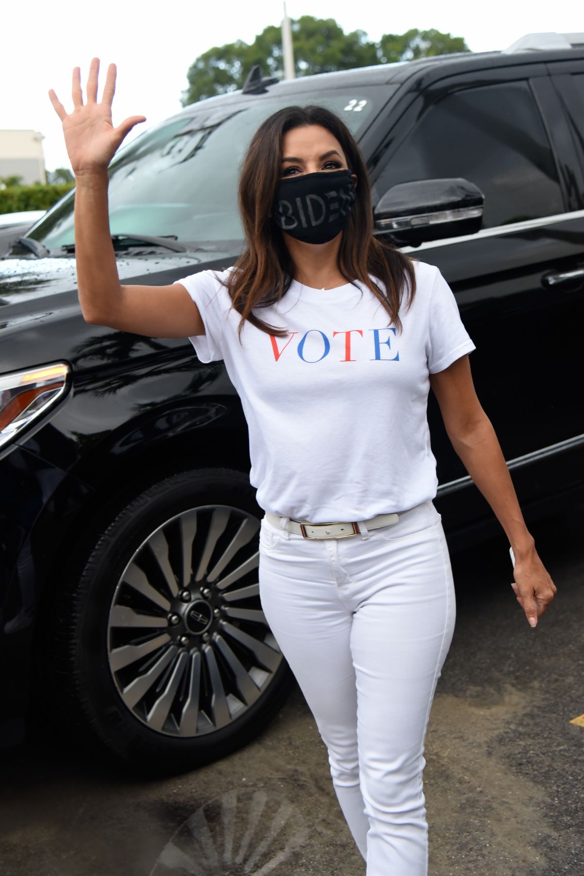 EVA LONGORIA at Ana Navarro Rally For the Latino Vote in Miami 09/30 ...
