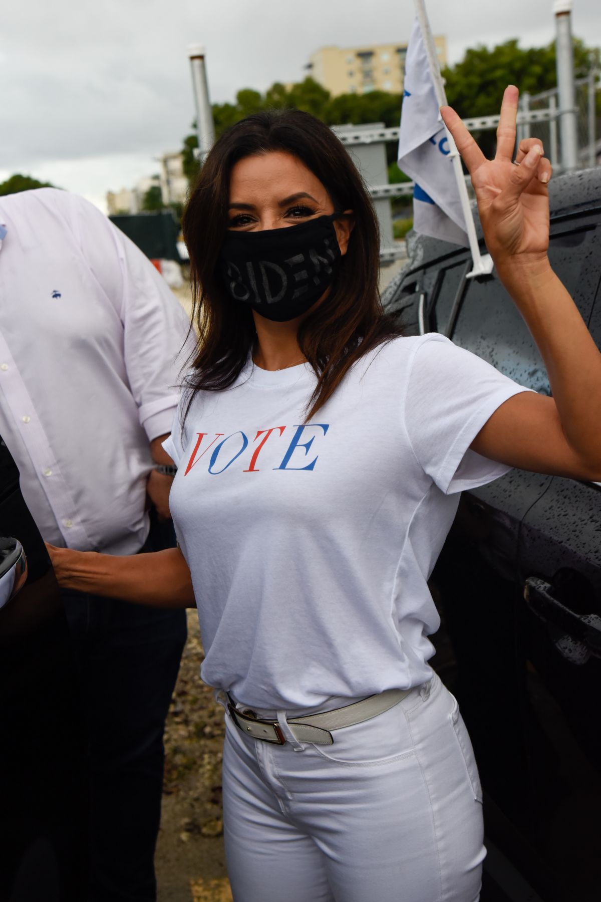 EVA LONGORIA at Ana Navarro Rally For the Latino Vote in Miami 09/30 ...
