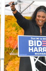 LIZZO Speak at Campaigns for Democratic Presidential Candidates Joe ...