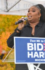 LIZZO Speak at Campaigns for Democratic Presidential Candidates Joe ...