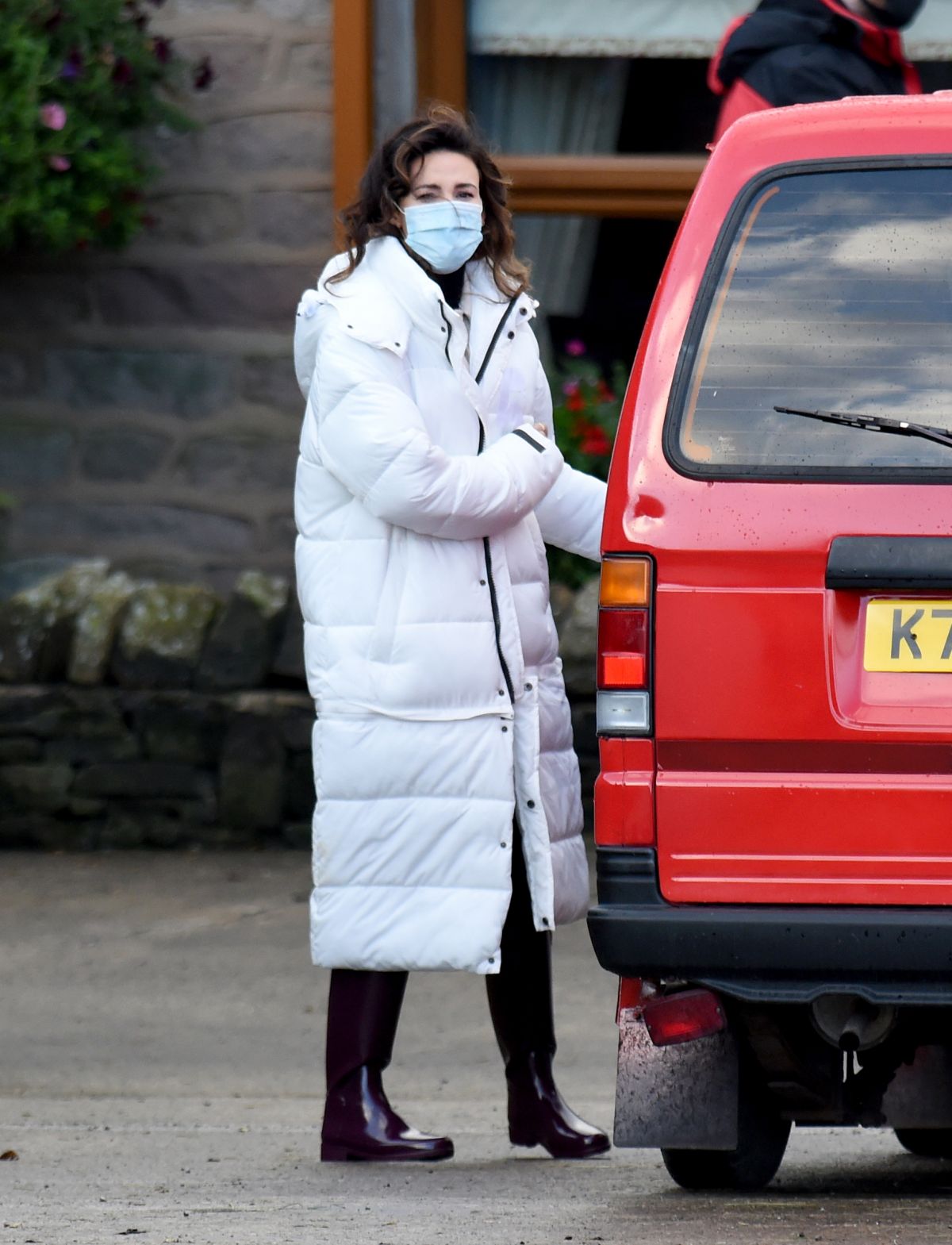 MICHELLE KEEGAN on the Set of Brassic in Lancashire 10/07/2020 – HawtCelebs