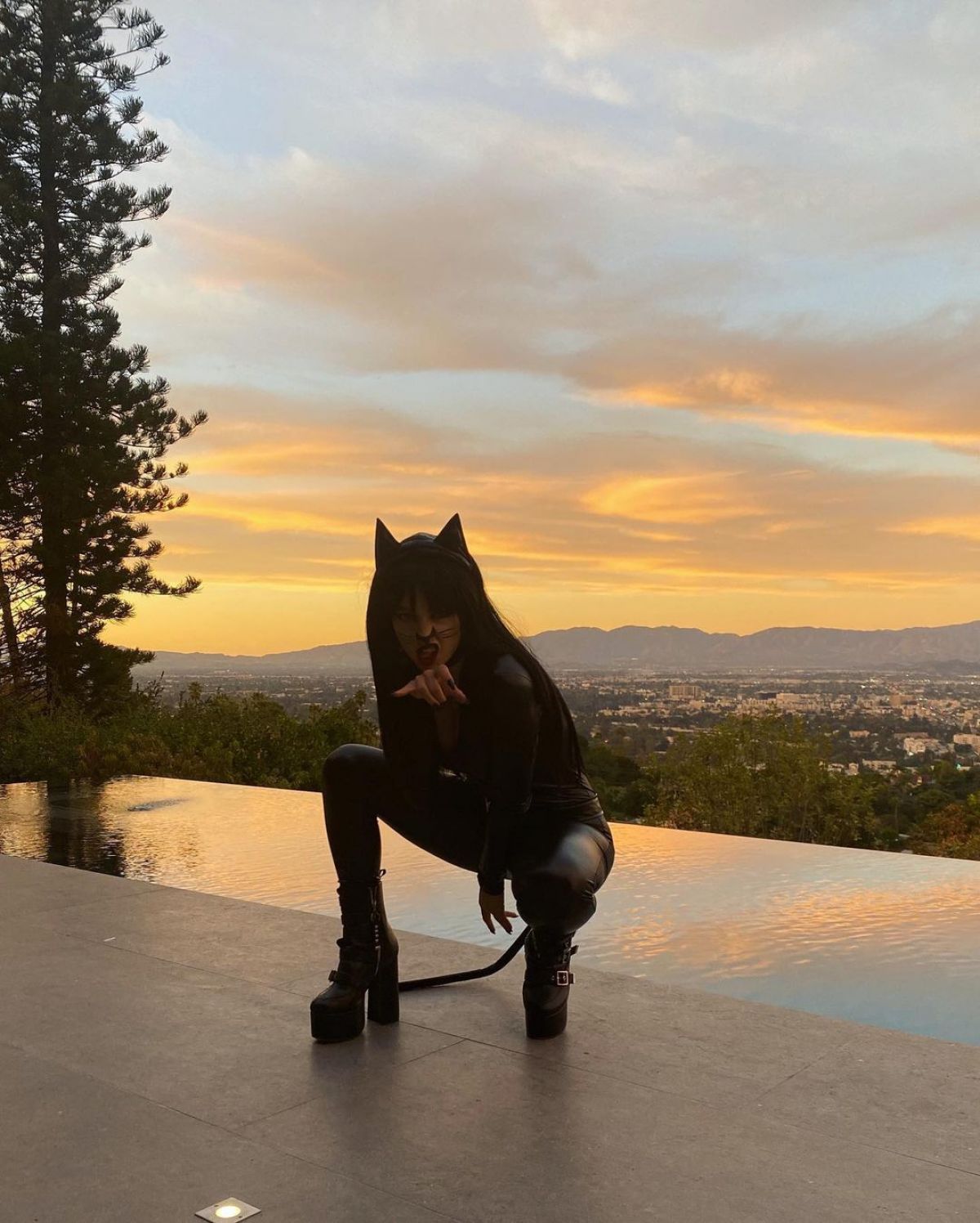 AVA MAX in Catsuit – Instagram Photos 11/03/2020 – HawtCelebs